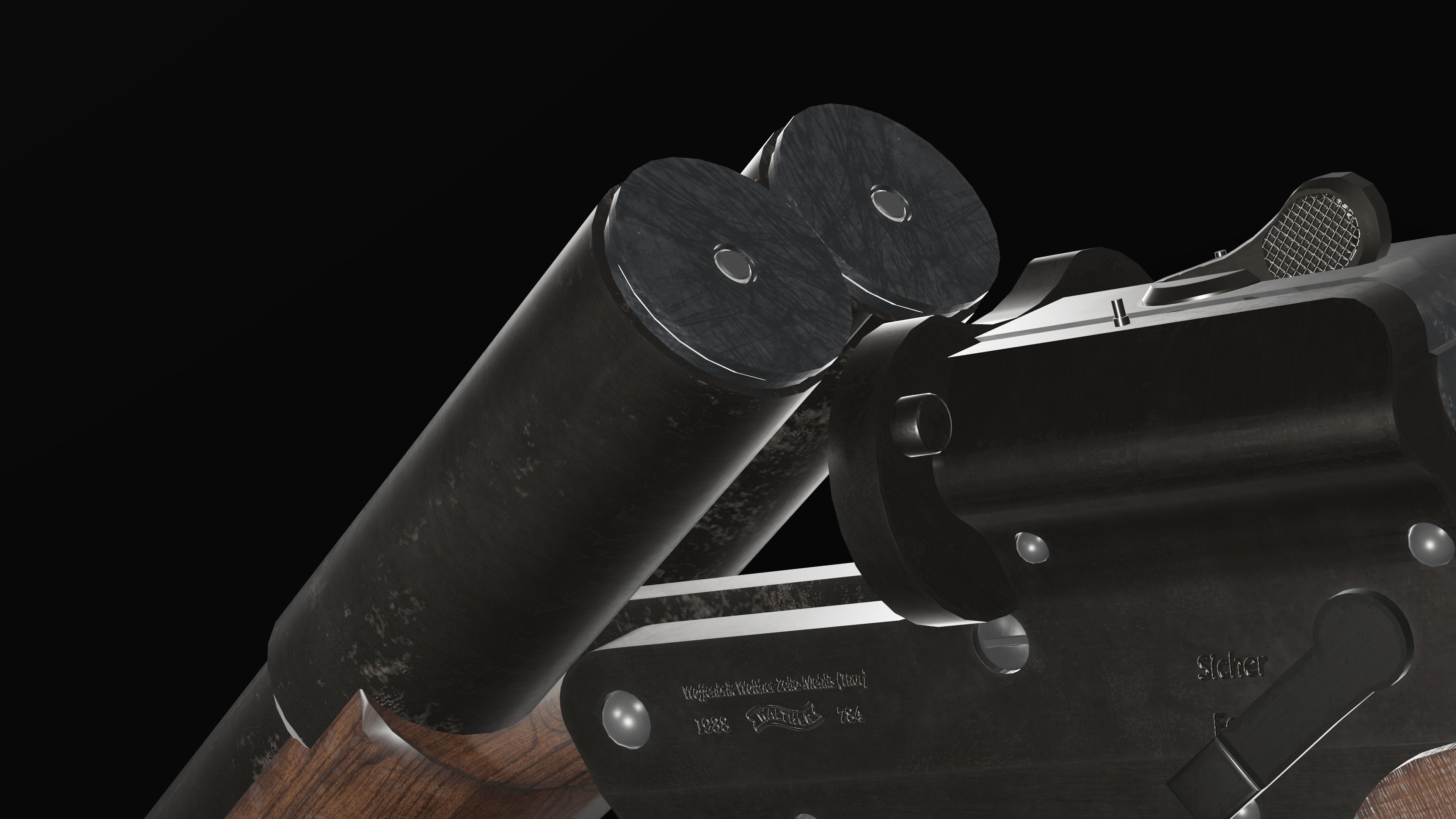 Walther Model SLD free VR / AR / low-poly 3D model | CGTrader