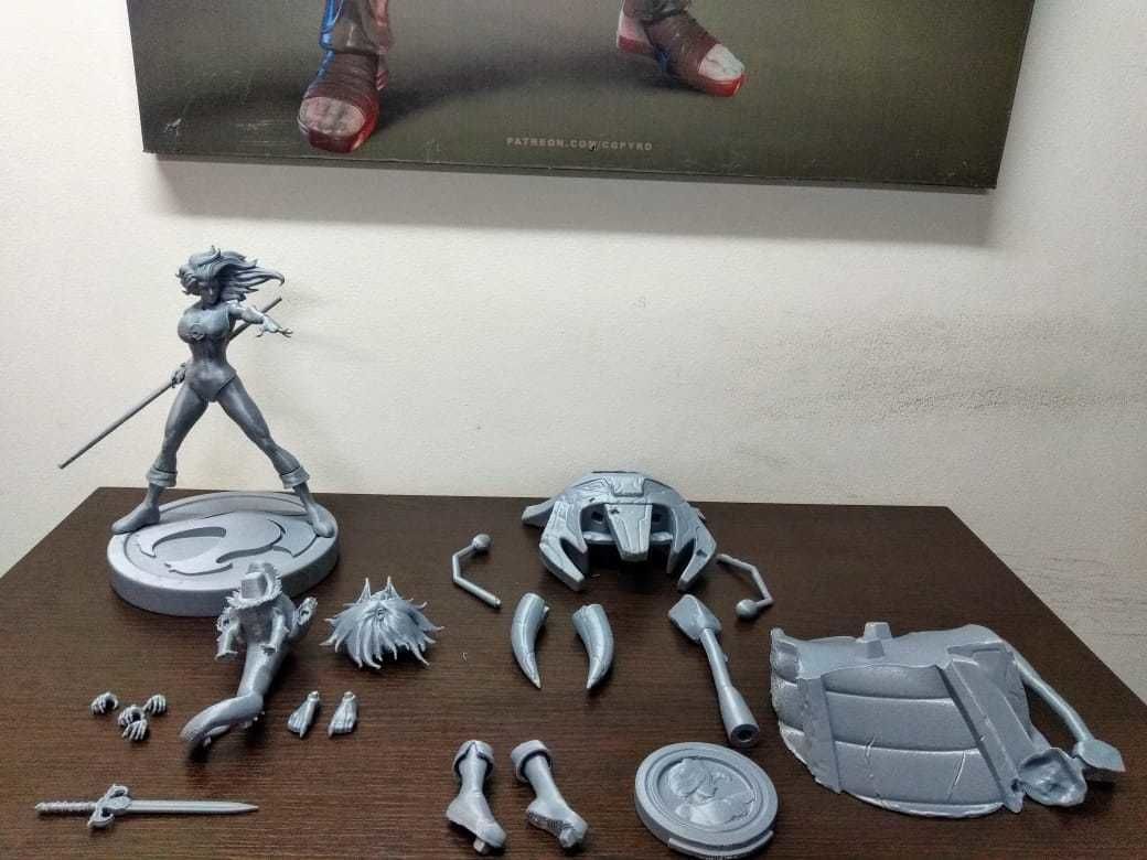 Cheetara from Thundercats STL files for 3d printing 3D model 3D ...