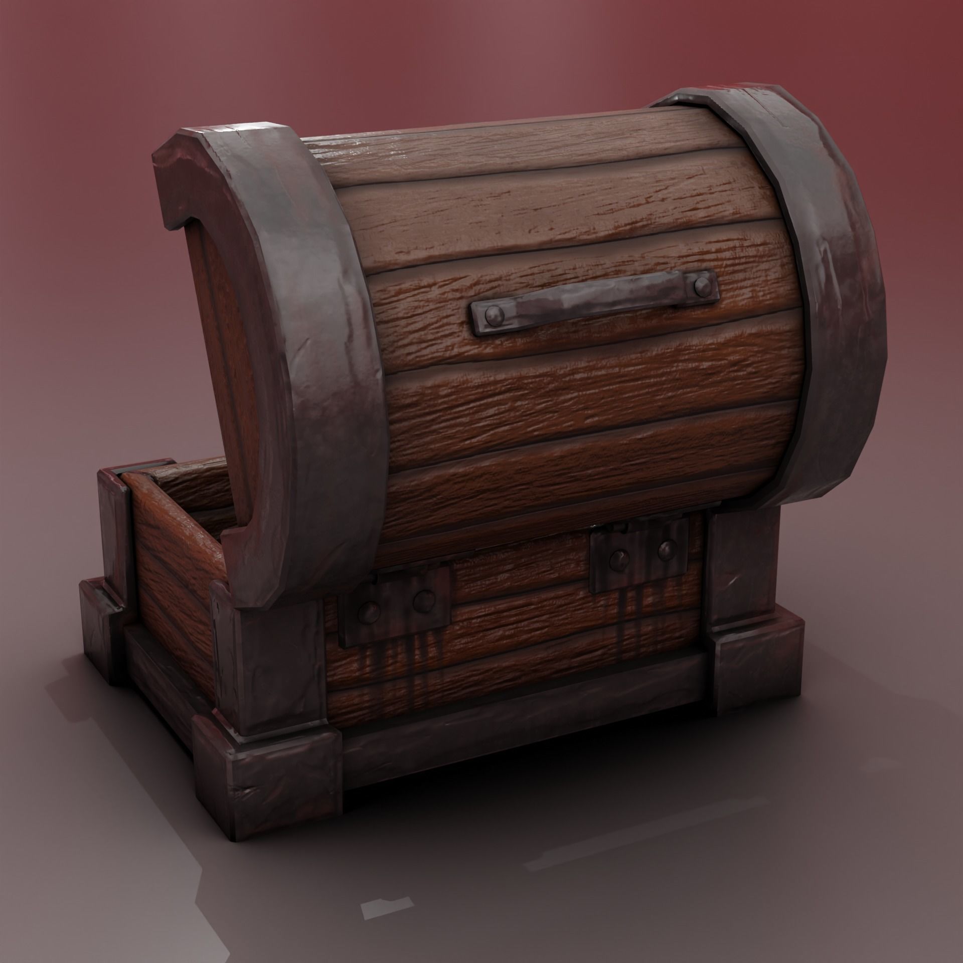 Mimic Chest Monster - Rigged and Animated 3D model animated rigged ...