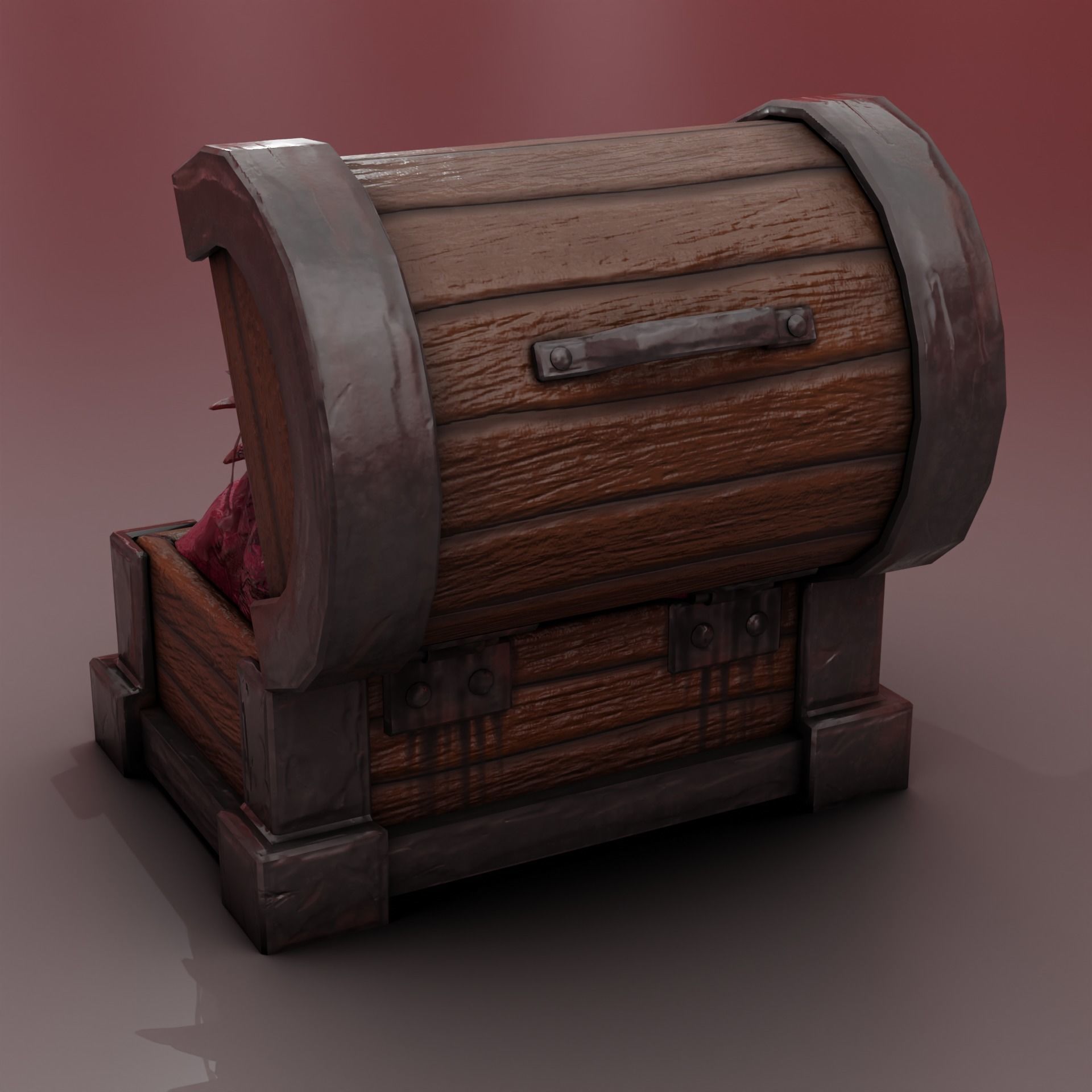 Mimic Chest Monster - Rigged and Animated 3D model animated rigged ...