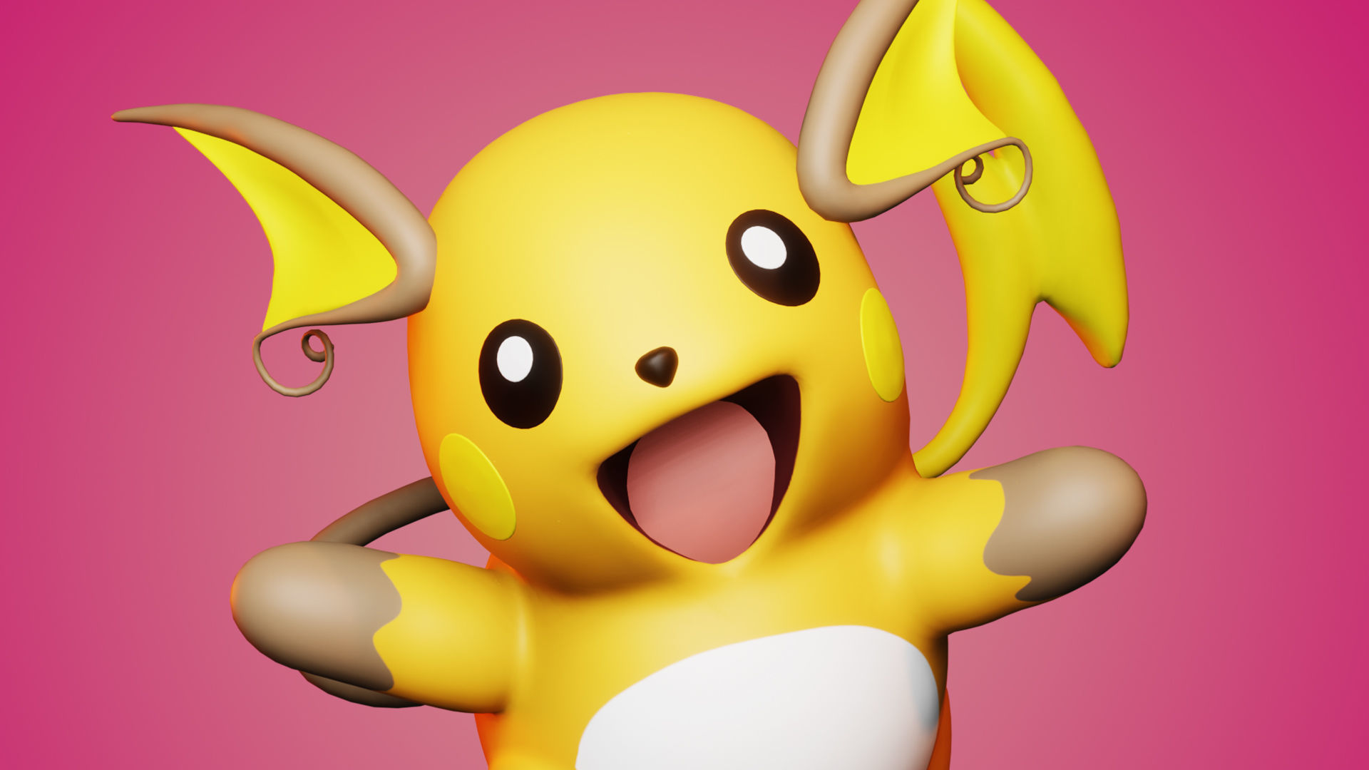 Raichu 3D model | CGTrader