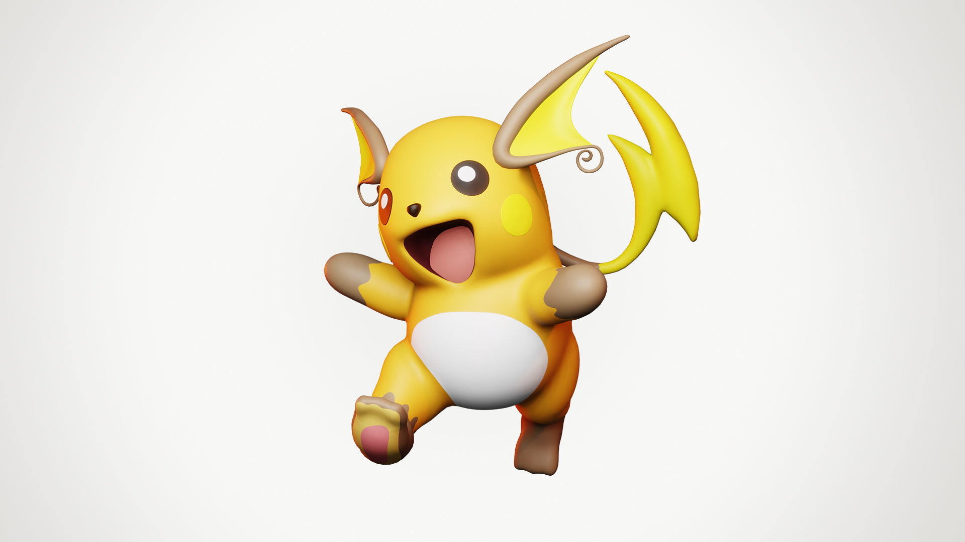 Raichu 3D model | CGTrader