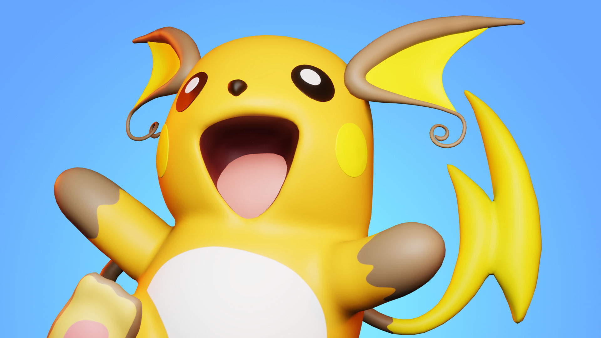 Raichu 3D model | CGTrader