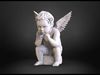Sad Cupid Statue 3D model 3D printable | CGTrader