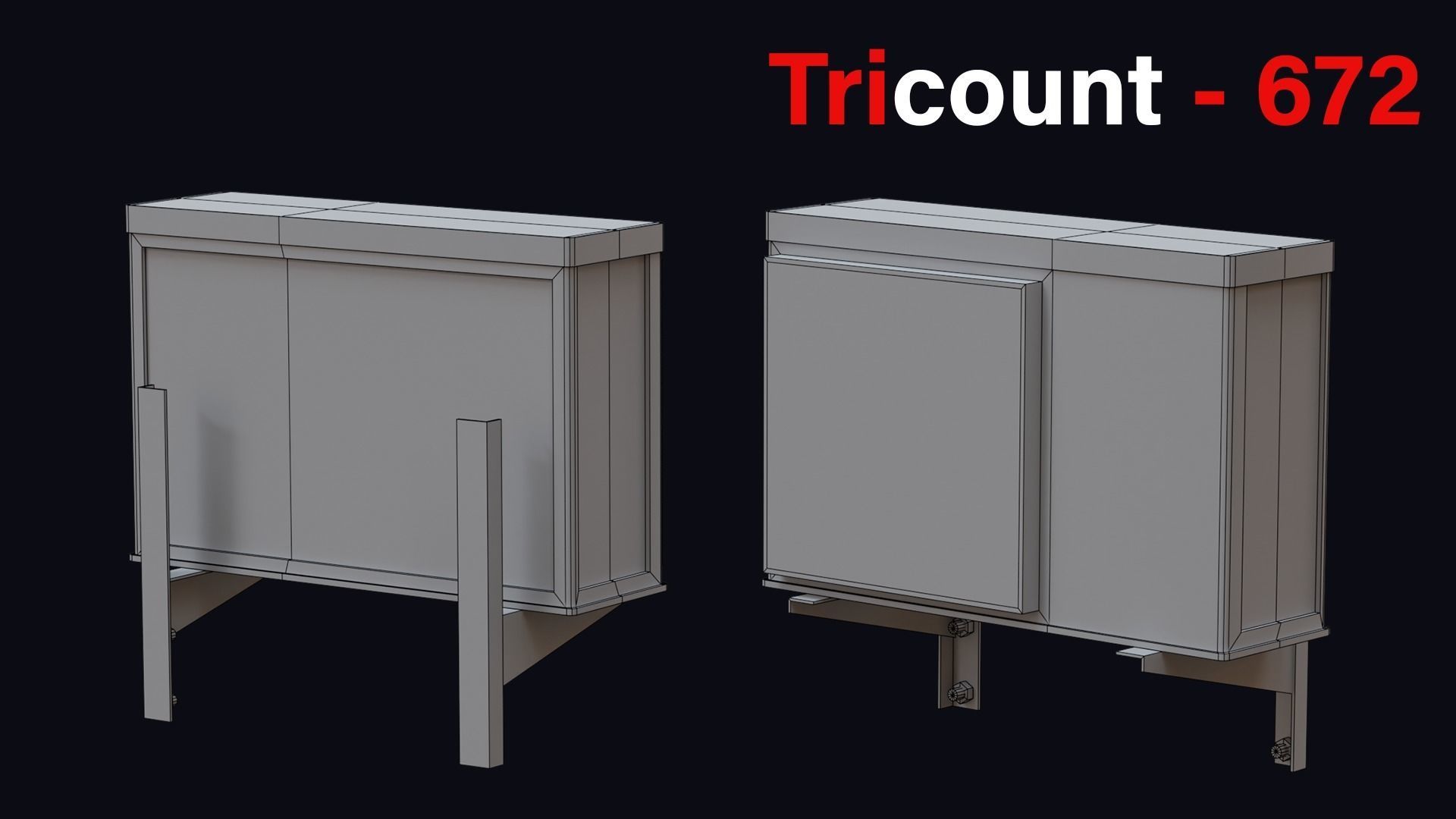 Ac units - Game Ready free VR / AR / low-poly 3D model | CGTrader