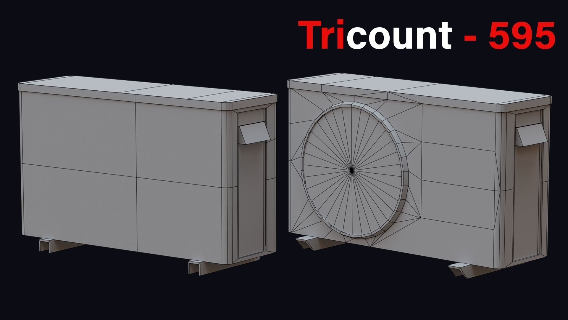 Ac units - Game Ready free VR / AR / low-poly 3D model | CGTrader