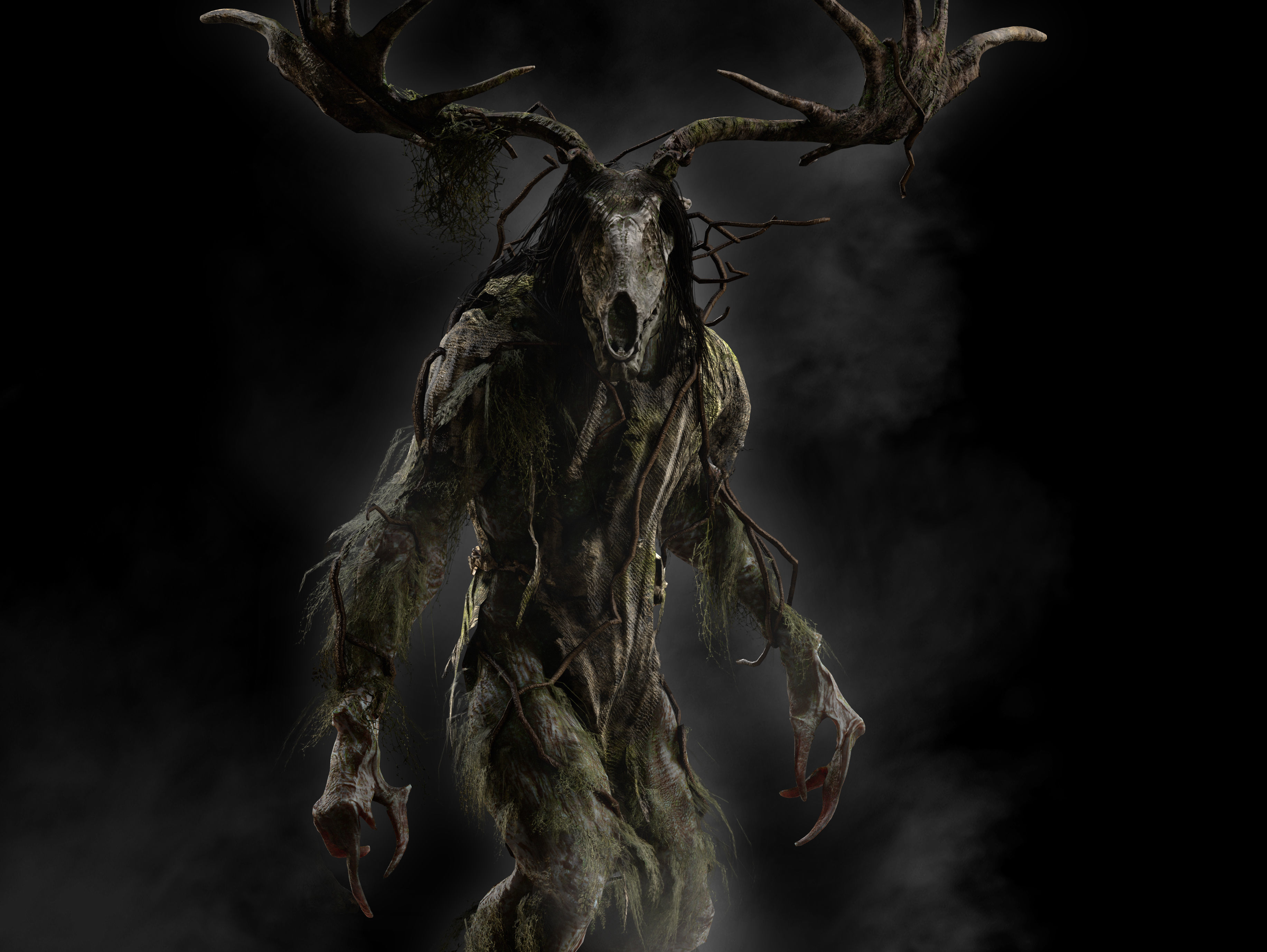 3D model Forest Wendigo VR / AR / low-poly | CGTrader