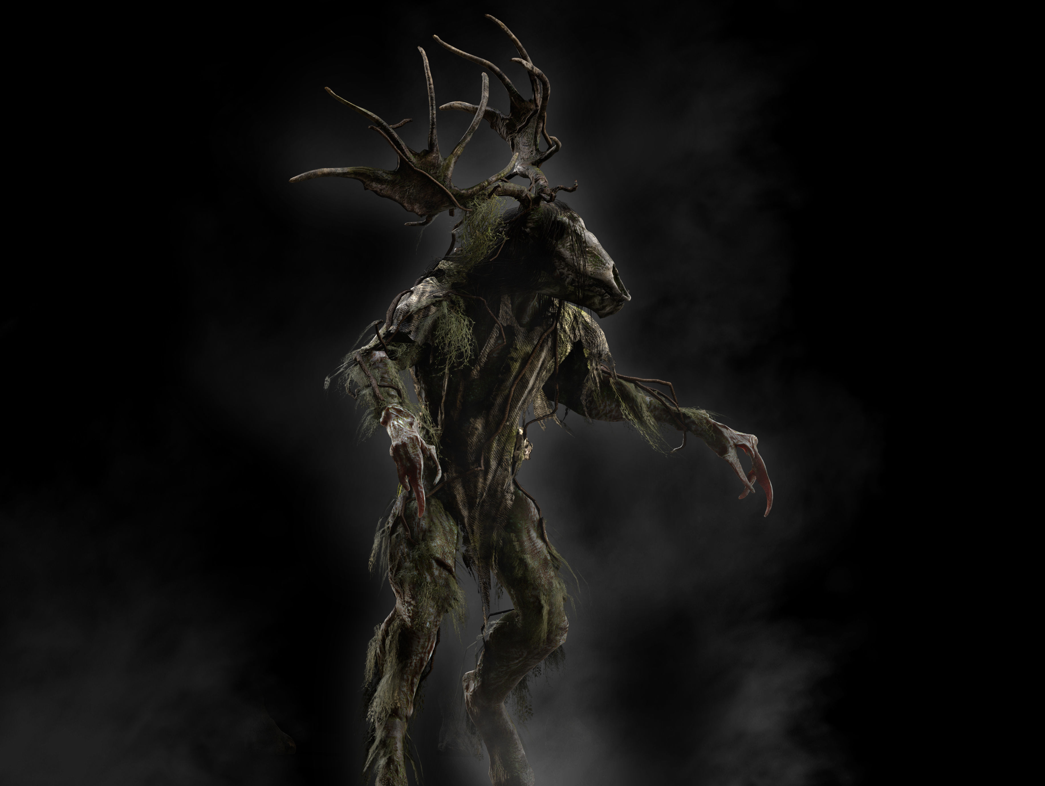 3D model Forest Wendigo VR / AR / low-poly | CGTrader
