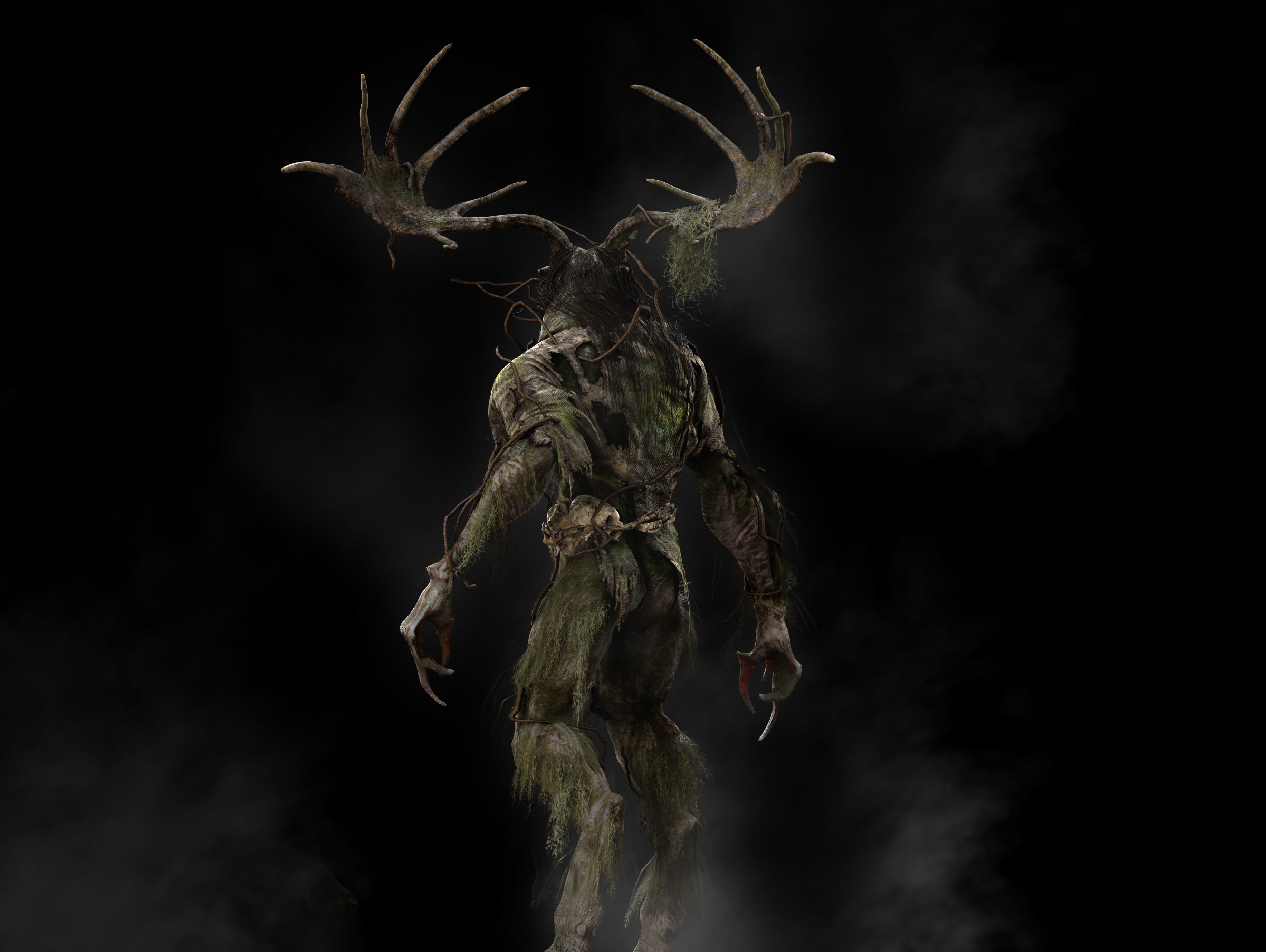 3D model Forest Wendigo VR / AR / low-poly | CGTrader