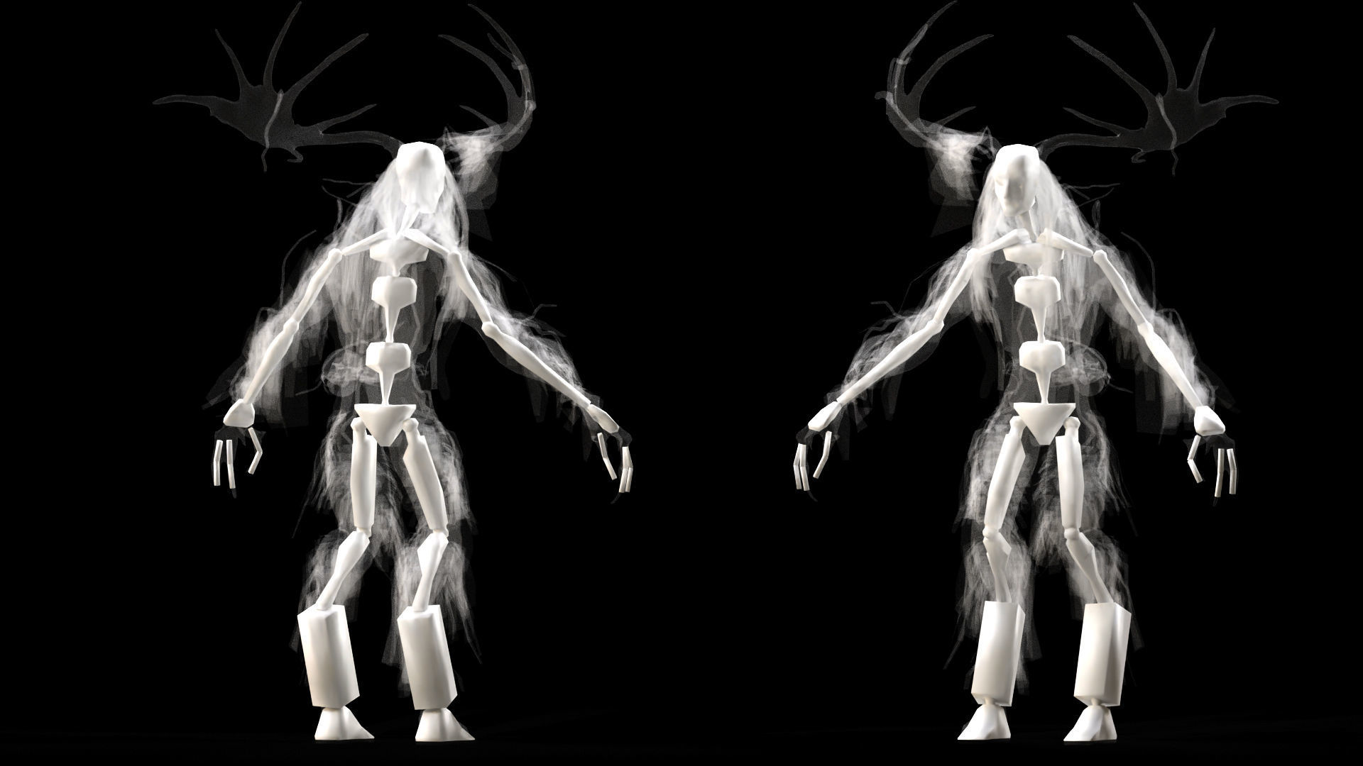 3D model Forest Wendigo VR / AR / low-poly | CGTrader