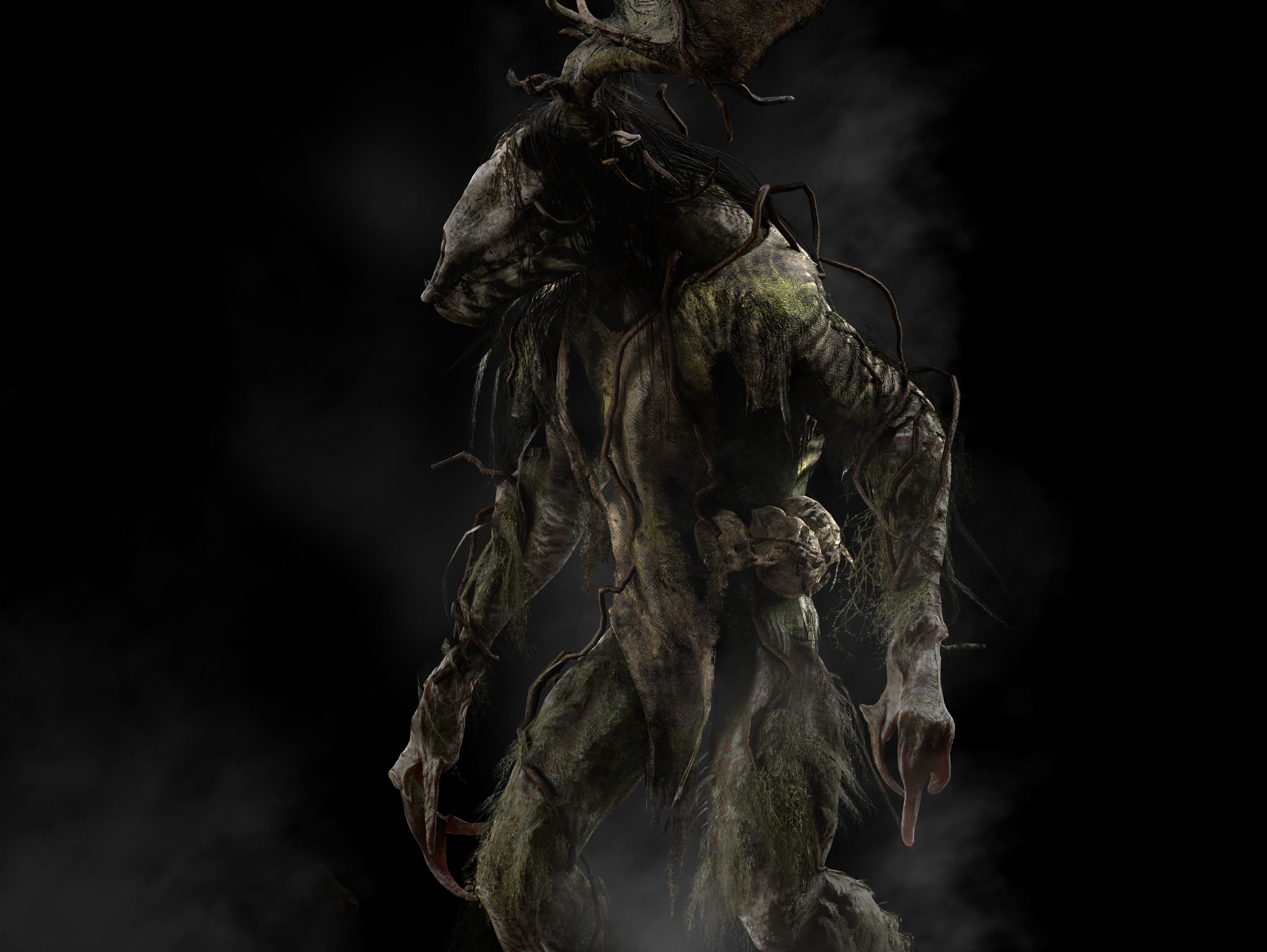 3D model Forest Wendigo VR / AR / low-poly | CGTrader