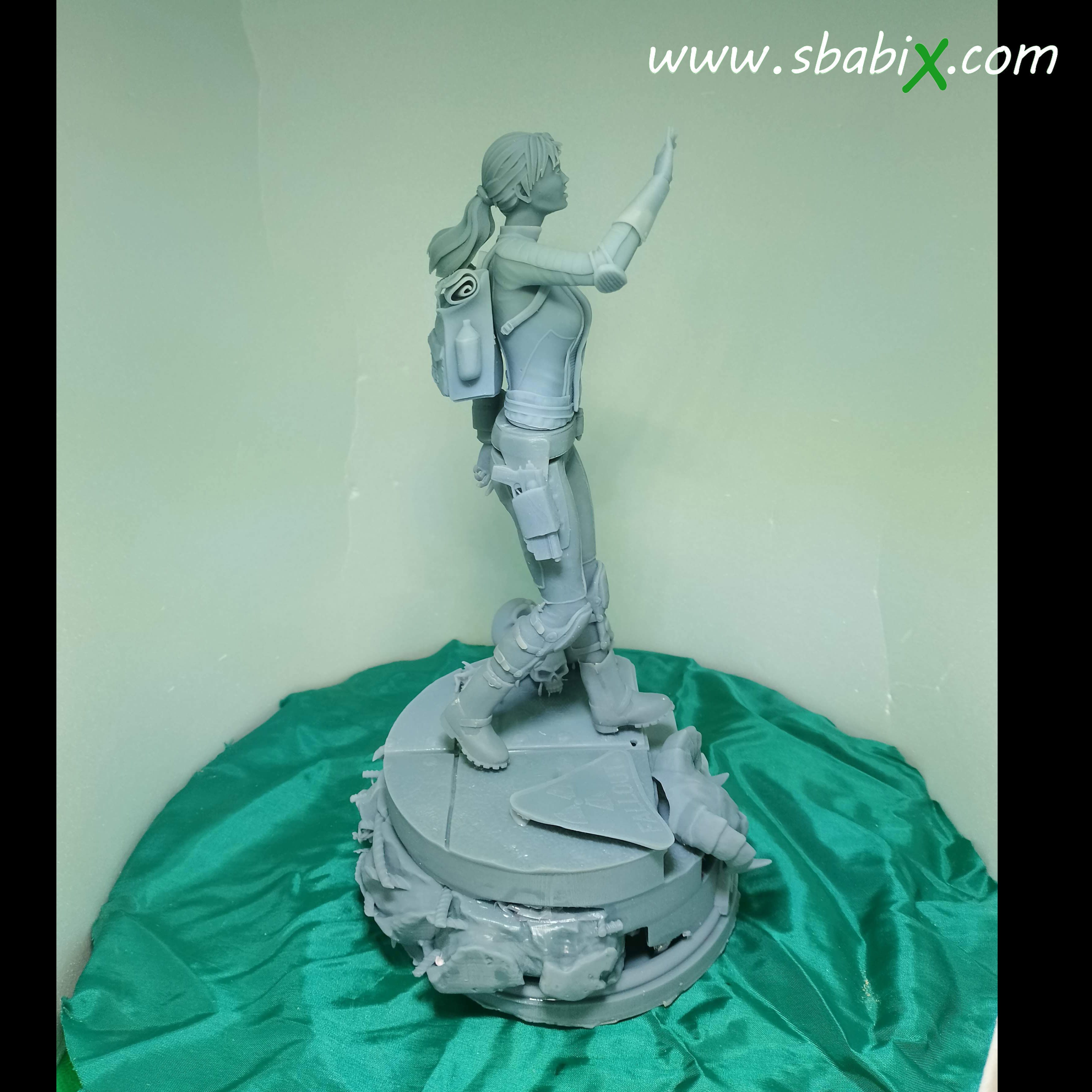 Lucy Fallout tv series 3d printer assembly miniature Stl 3D model 3D ...