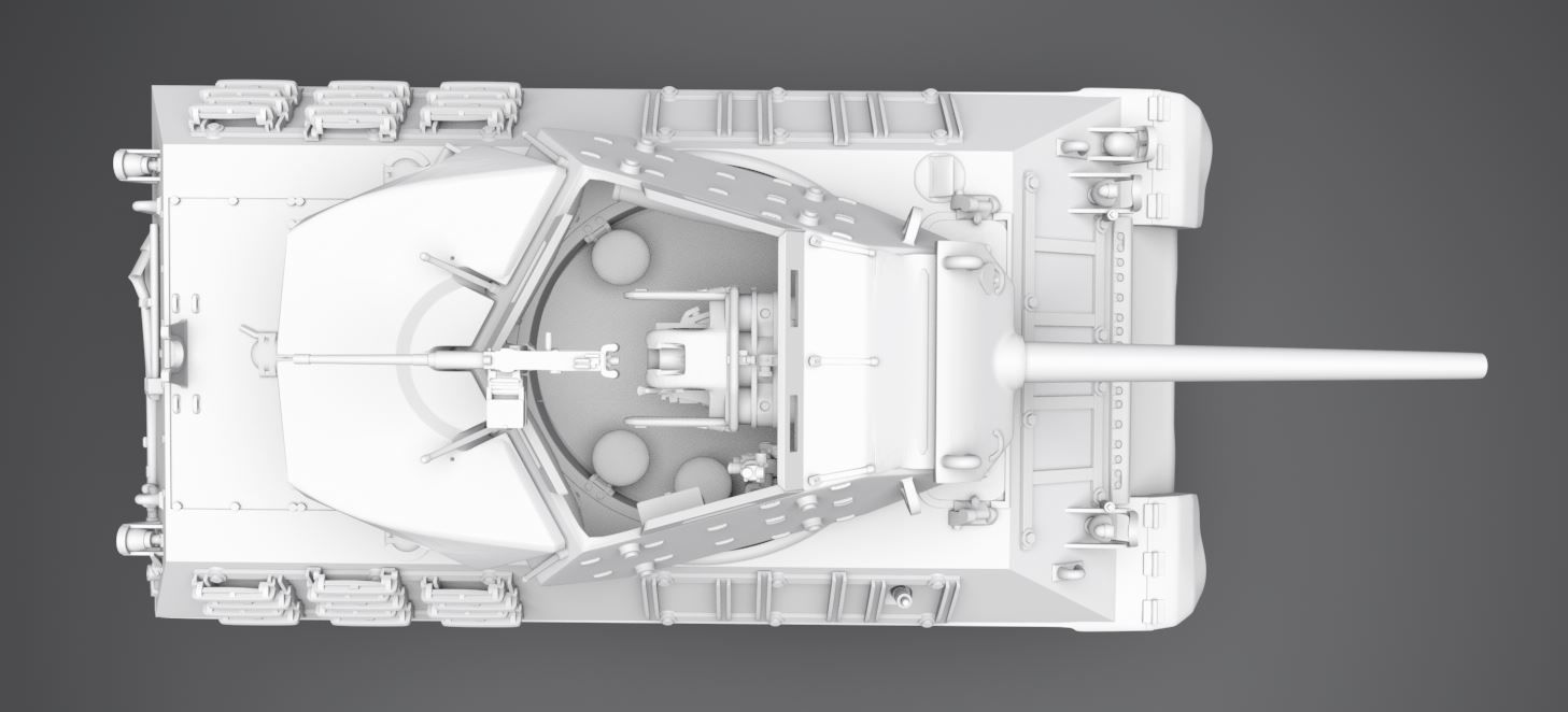 M10 wolverine Scale model 3D model 3D printable | CGTrader