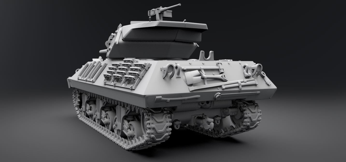 M10 wolverine Scale model 3D model 3D printable | CGTrader