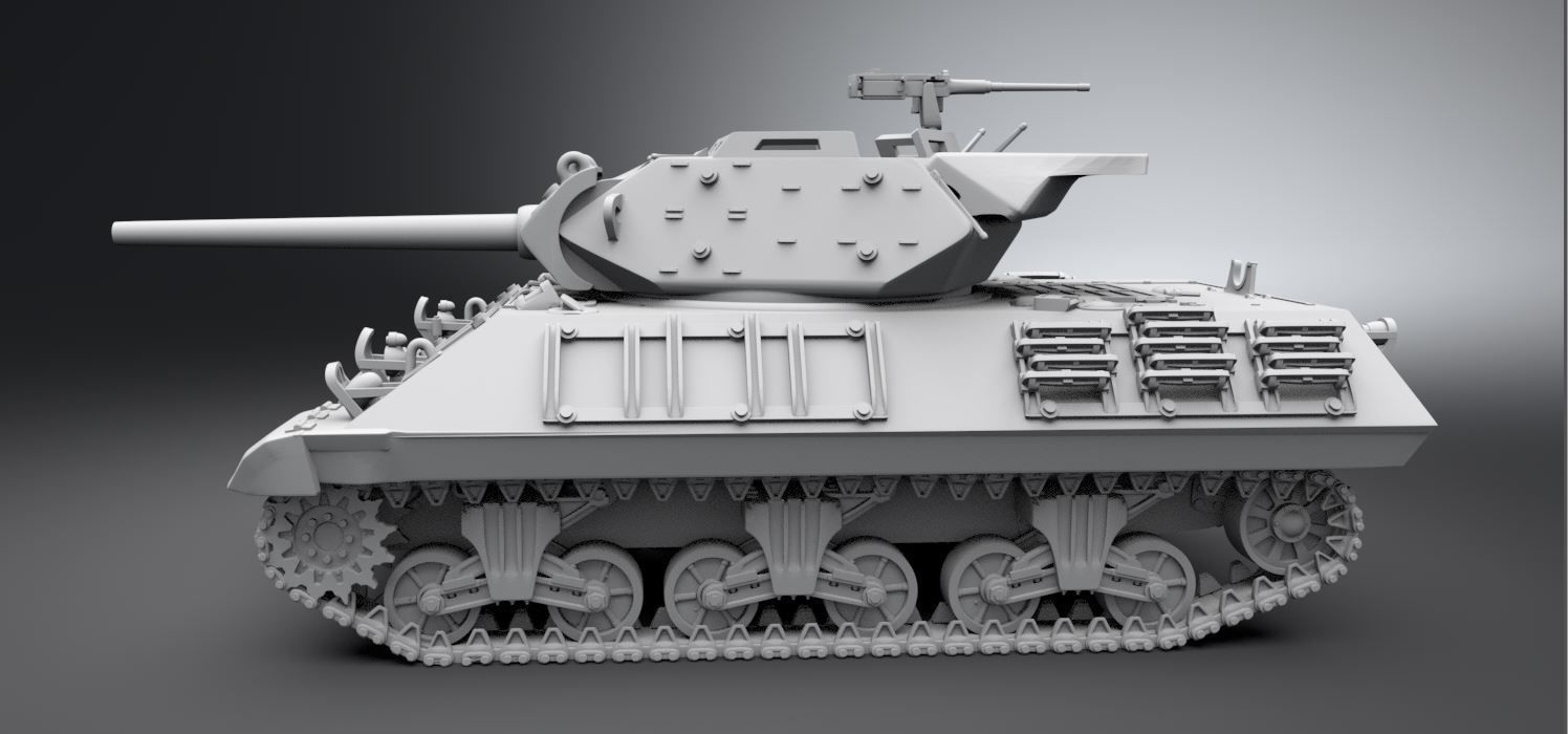 M10 wolverine Scale model 3D model 3D printable | CGTrader