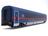 Ampz Rail Wagon OBB Nightjet 2 3D model | CGTrader