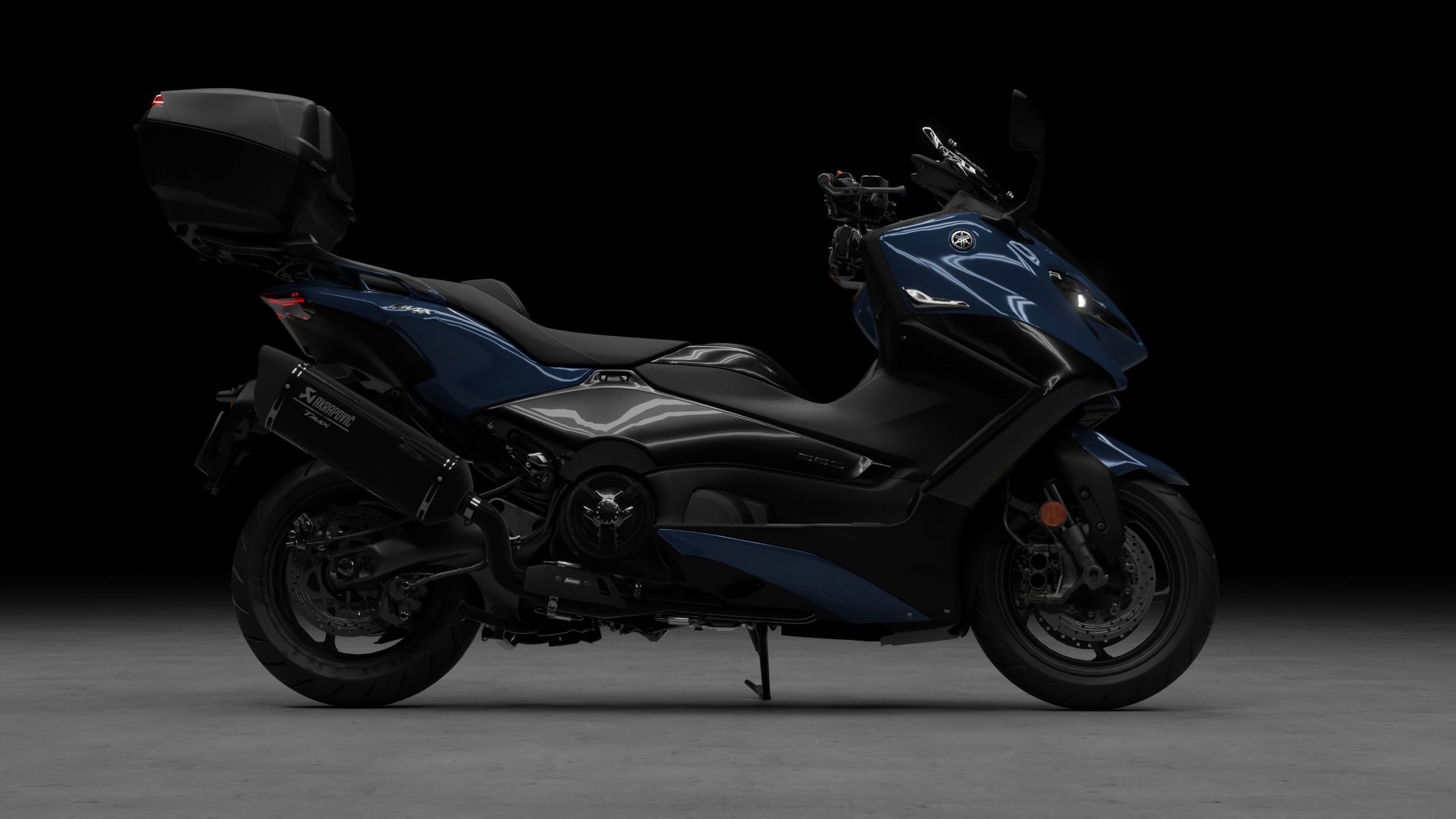 T-Max 560 TECH 2023 - With accessories 3D model | CGTrader