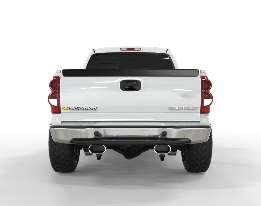 chevrolet silverado 2006 lifted edition 3D model | CGTrader