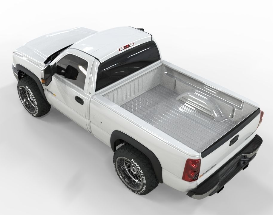 chevrolet silverado 2006 lifted edition 3D model | CGTrader