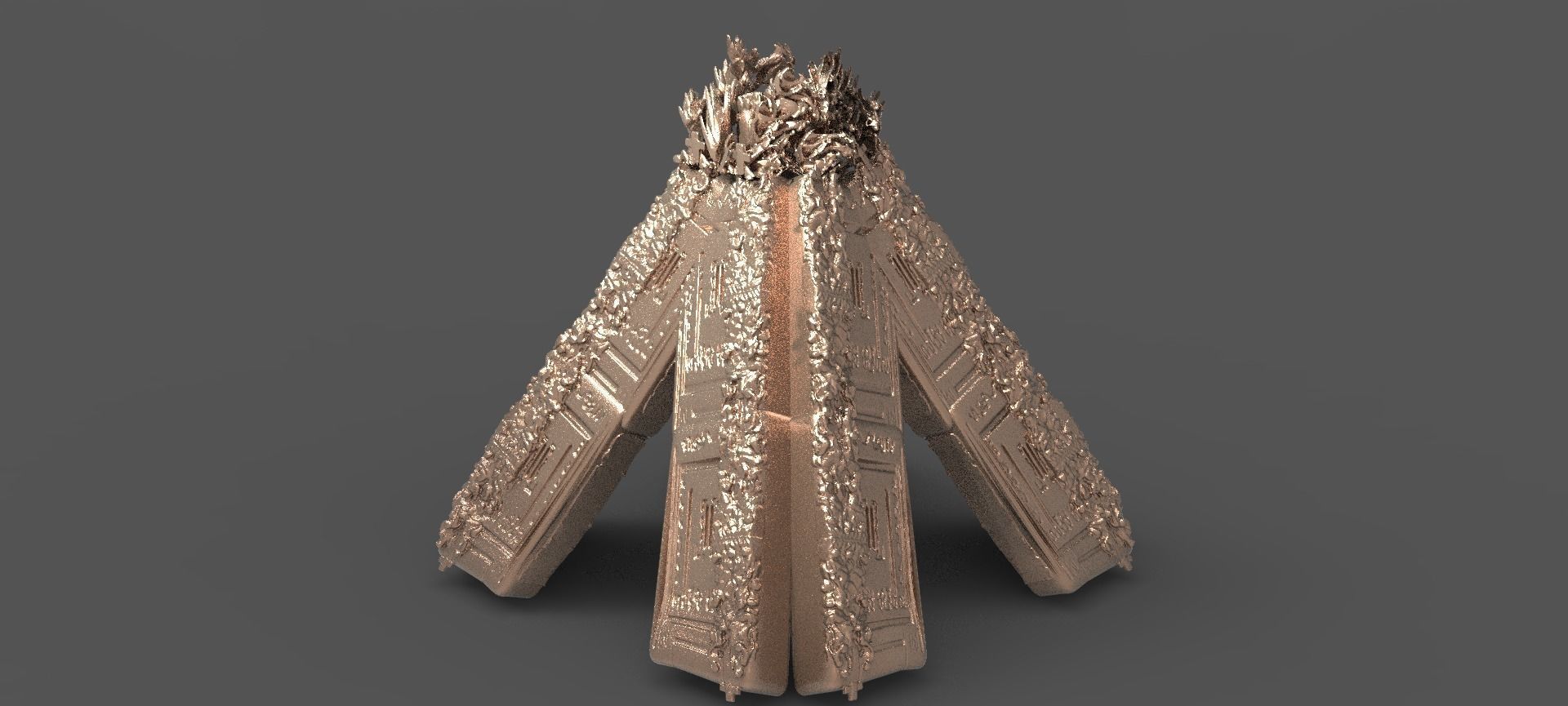 Hell pyramid Side 3D model | CGTrader