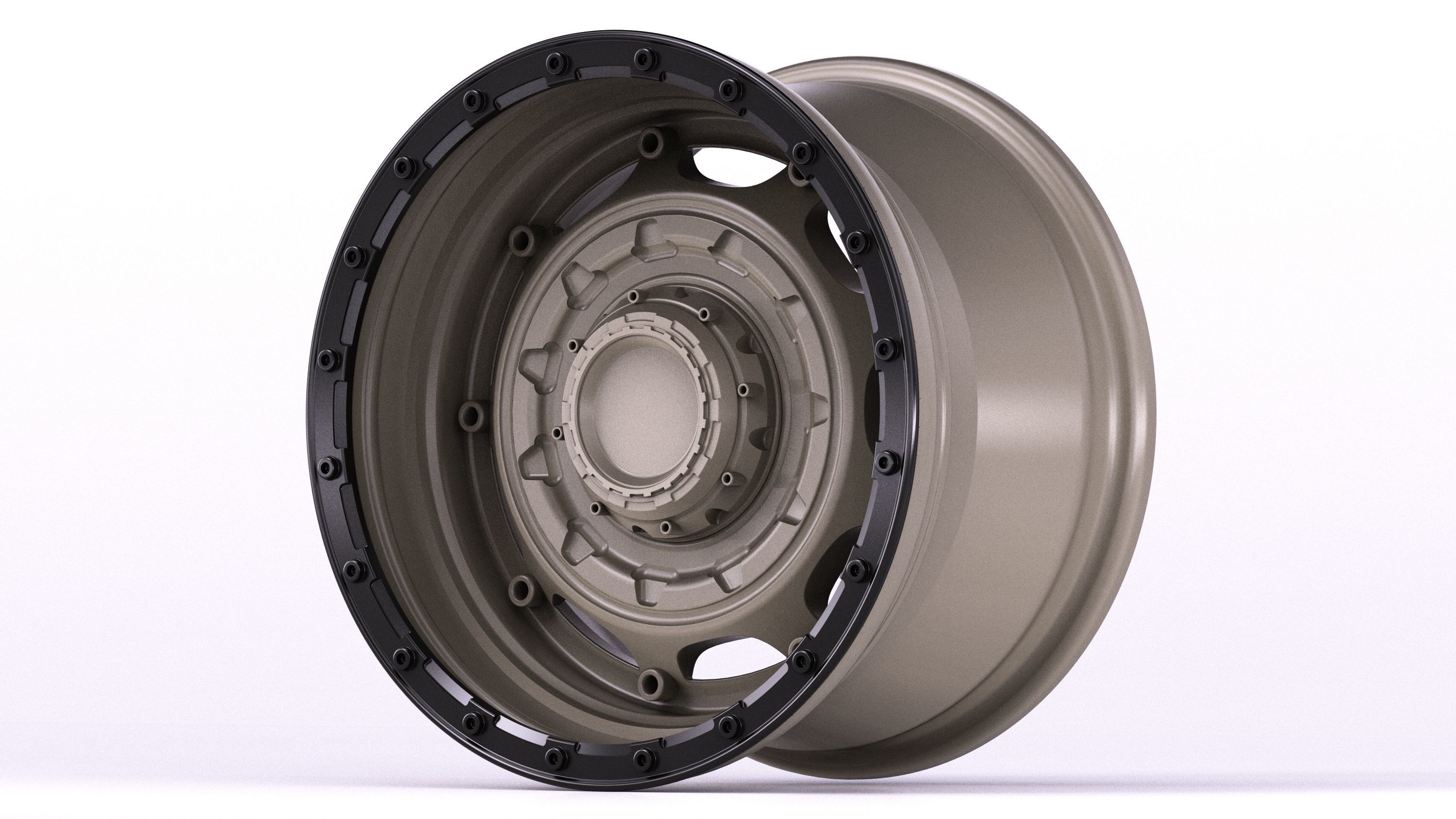 Tank Wheels M2 3D model | CGTrader