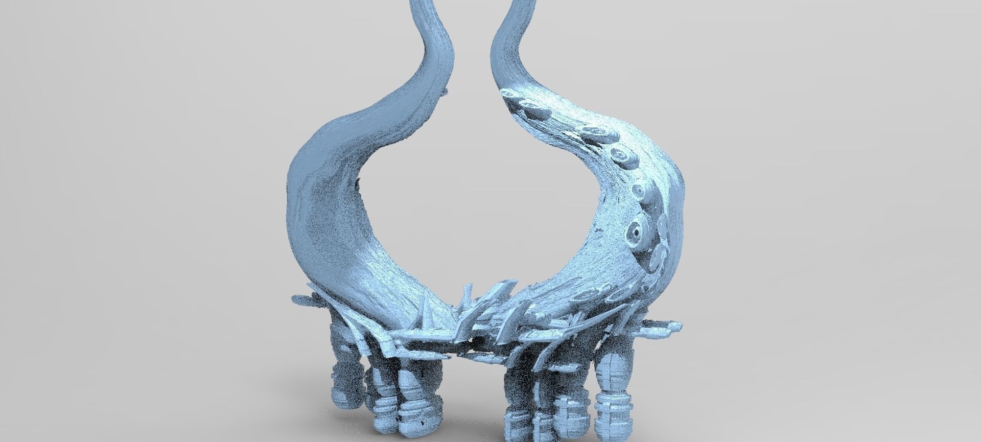 asteroid moon Horns 3D model | CGTrader