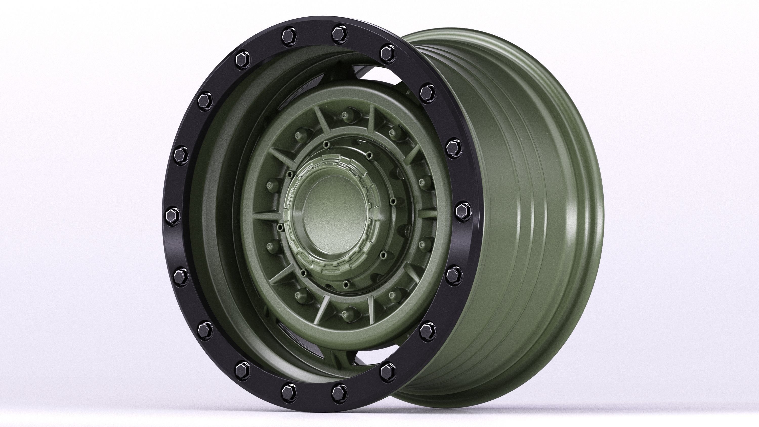Tank Wheels M3 3D model | CGTrader