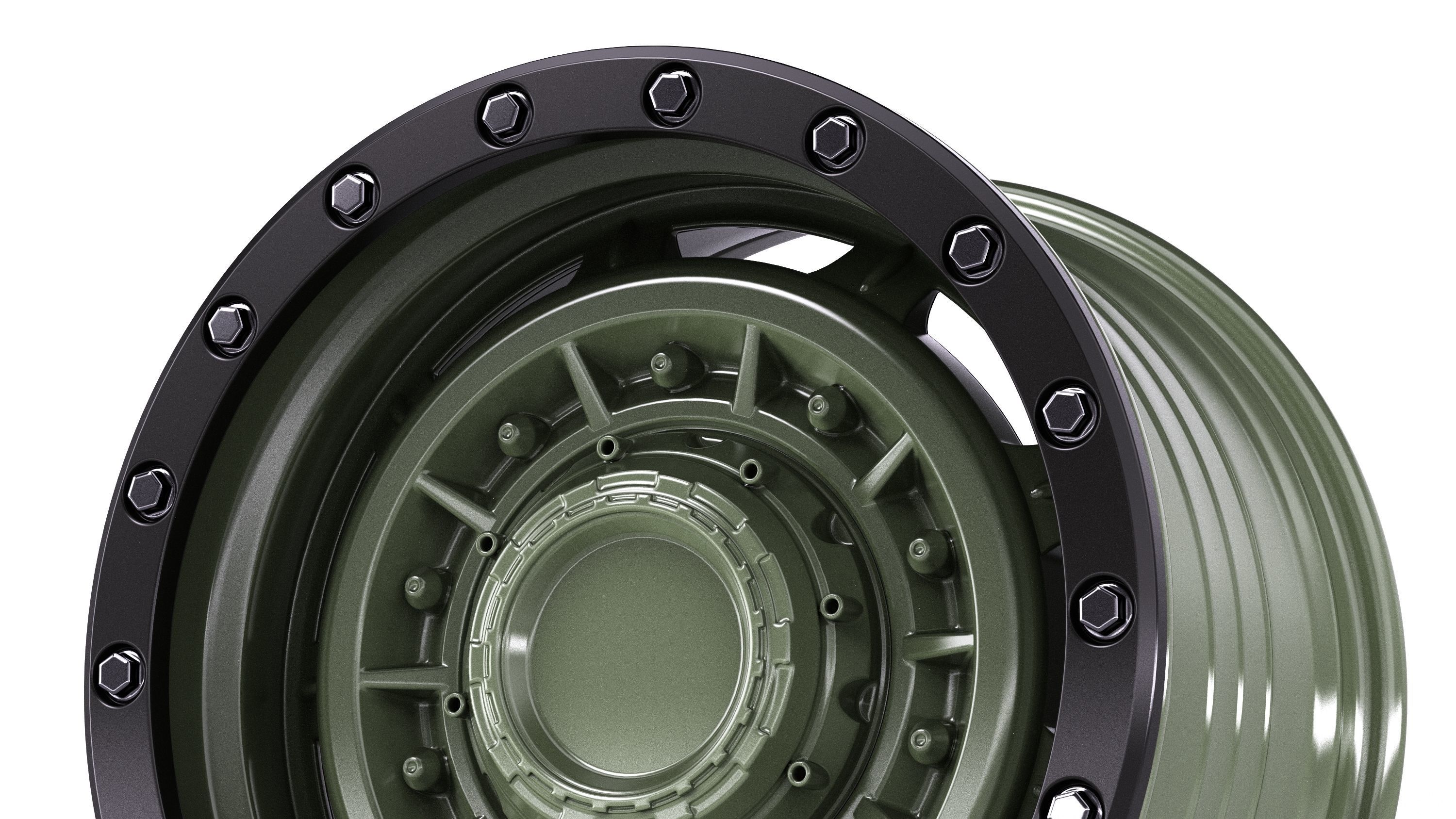 Tank Wheels M3 3D model | CGTrader