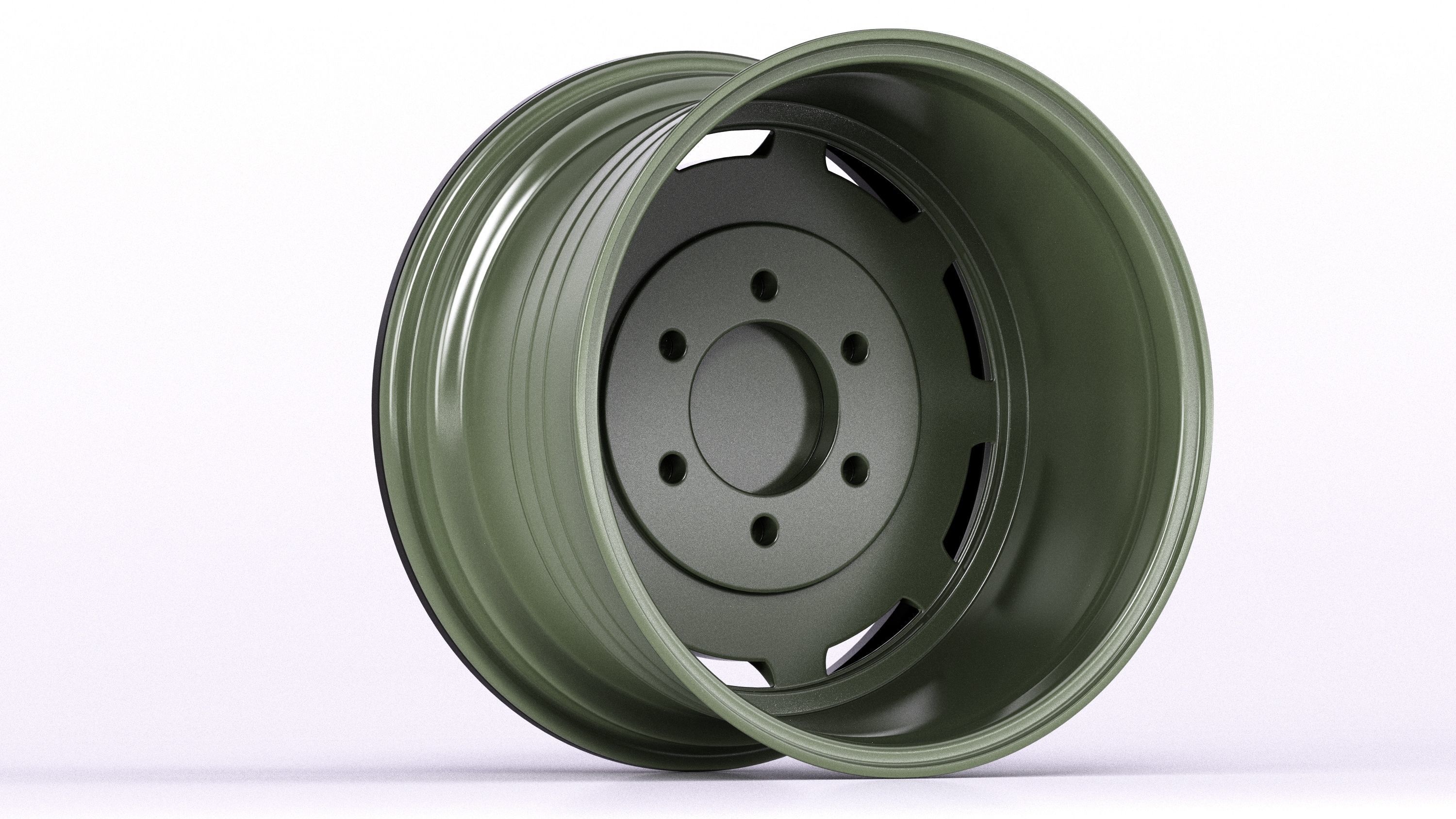 Tank Wheels M3 3D model | CGTrader