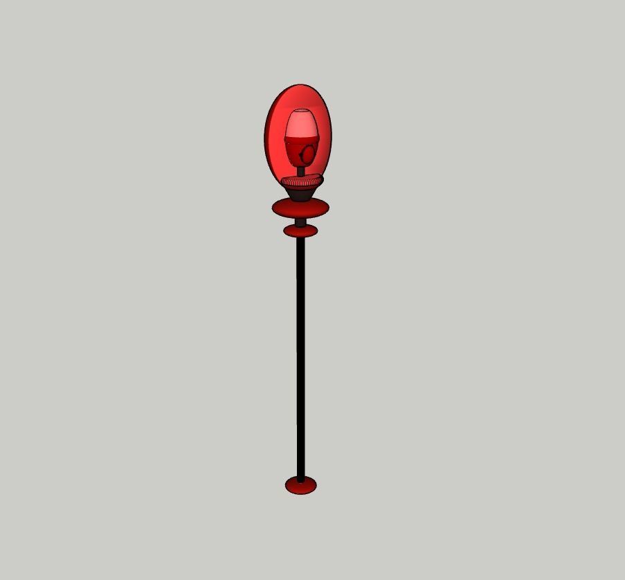 Hazbin Hotel - Alastor Staff free 3D model 3D printable | CGTrader