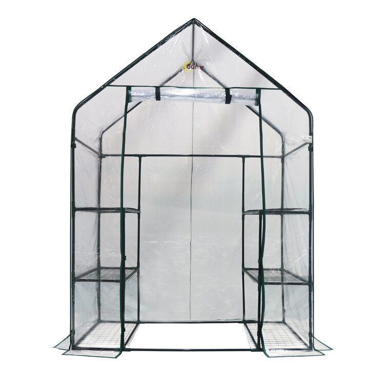 Outdoor Garden Greenhouse Plastic Grow House 3D model | CGTrader