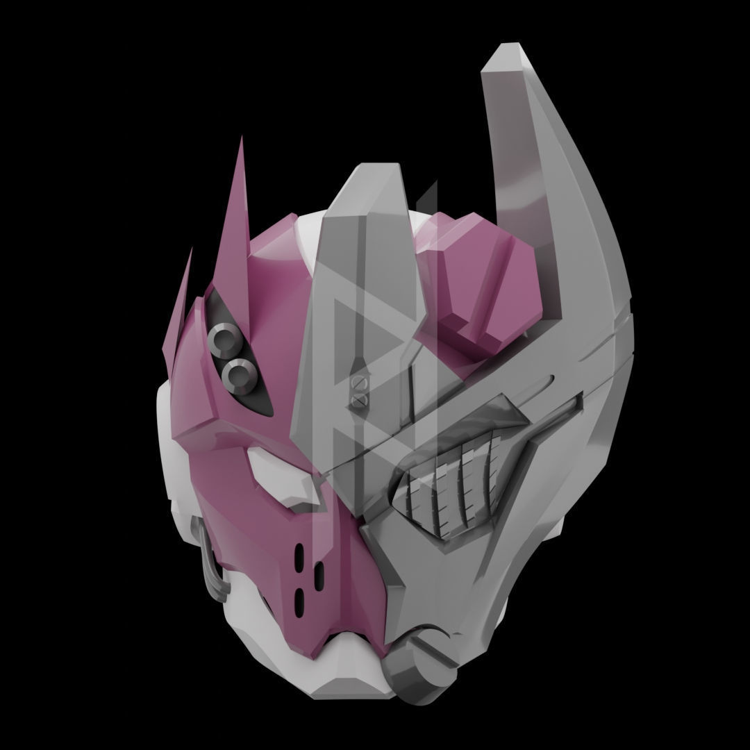 Kamen Rider Valvarad Helmet 3D model 3D printable | CGTrader