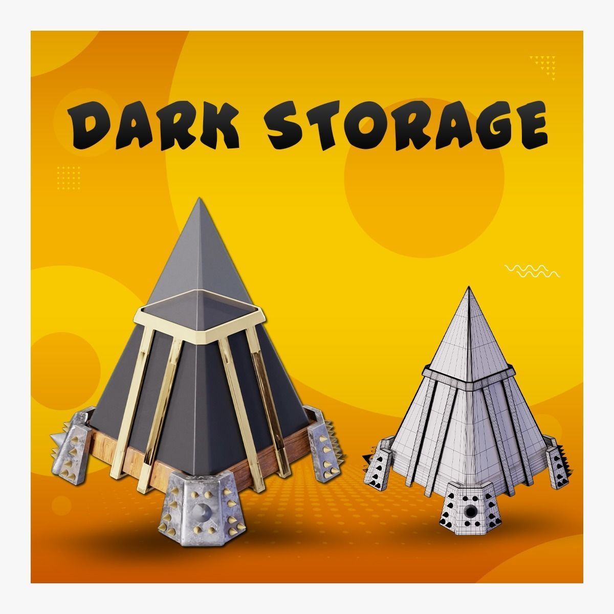 Dark storage 3D model | CGTrader