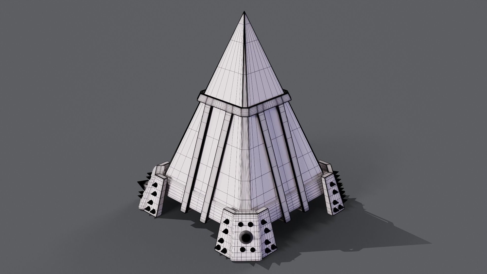 Dark storage 3D model | CGTrader