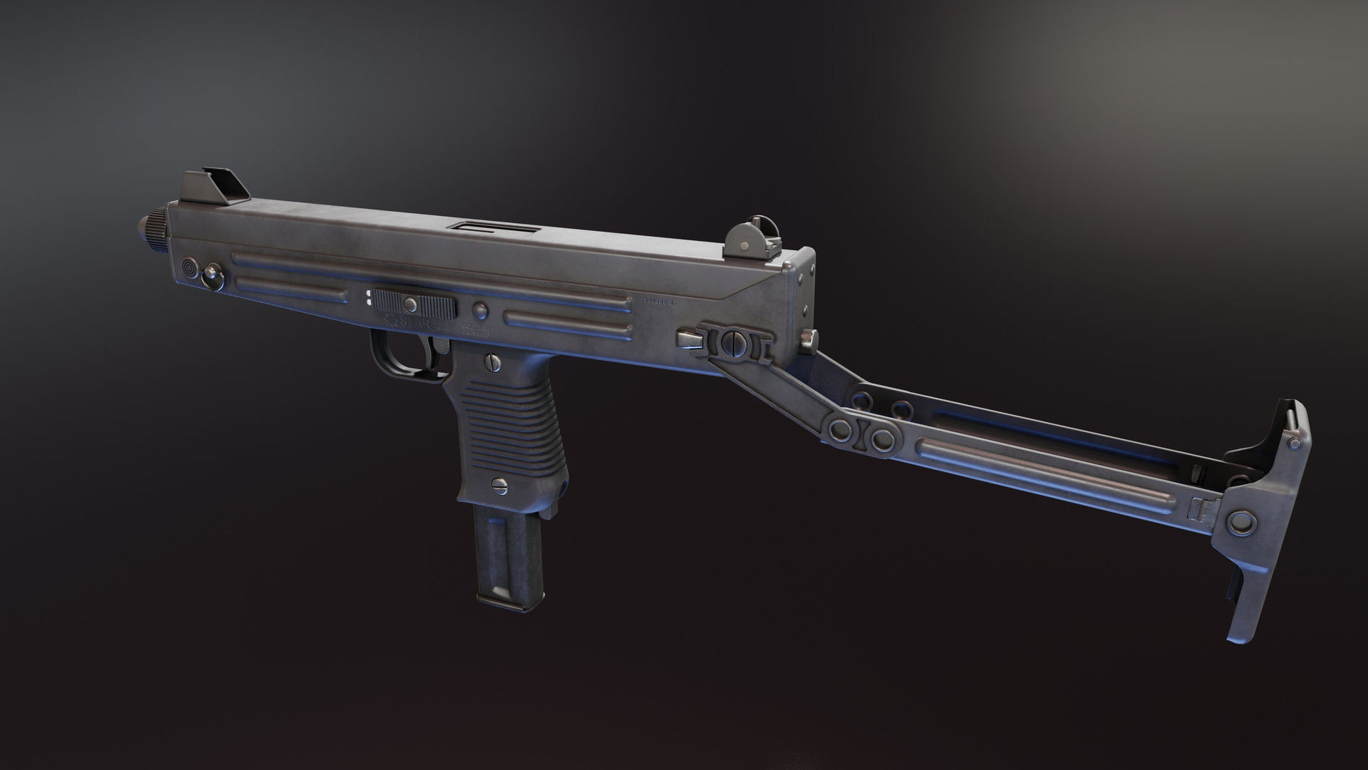 3D model Star Z84 SMG VR / AR / low-poly | CGTrader