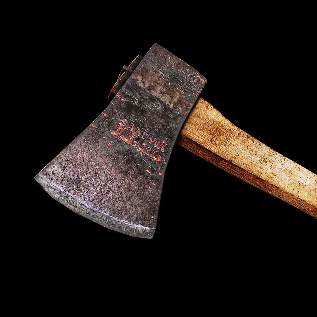 3D model Old Axe v2 VR / AR / low-poly | CGTrader