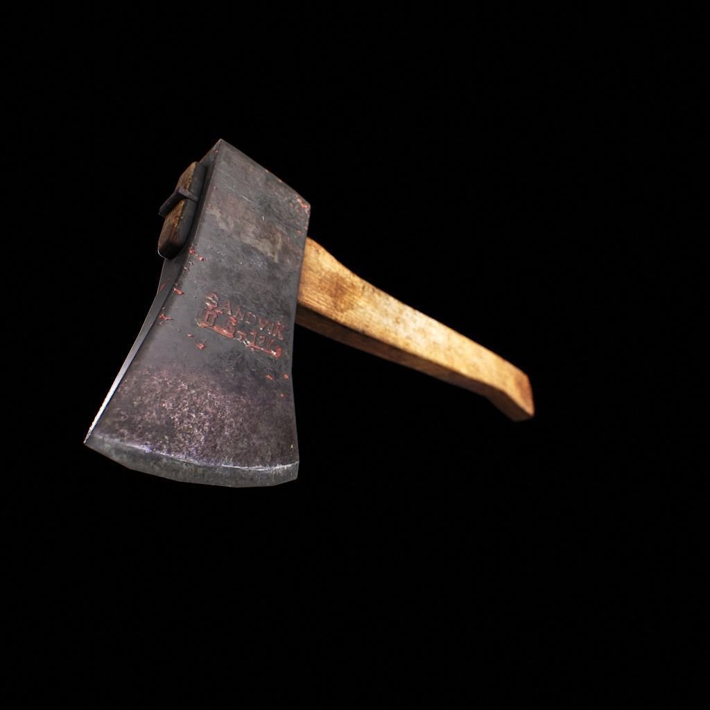 3D model Old Axe v2 VR / AR / low-poly | CGTrader