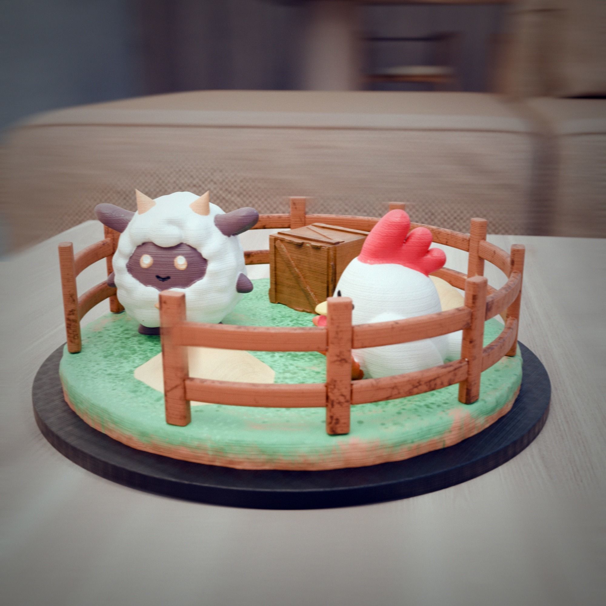 PALWORLD FARM CHIKIPI AND LAMBALL 3D model 3D printable | CGTrader