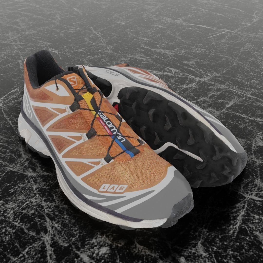 3D model SALOMON S-LAB XT6 3D SHOES VR / AR / low-poly | CGTrader