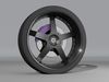 3D model Veilside Style Racing Wheel VR / AR / low-poly | CGTrader