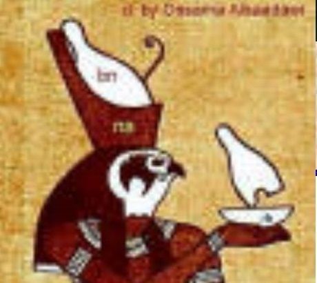 pharaoh horus statue - wall panel relief 3D model 3D printable | CGTrader