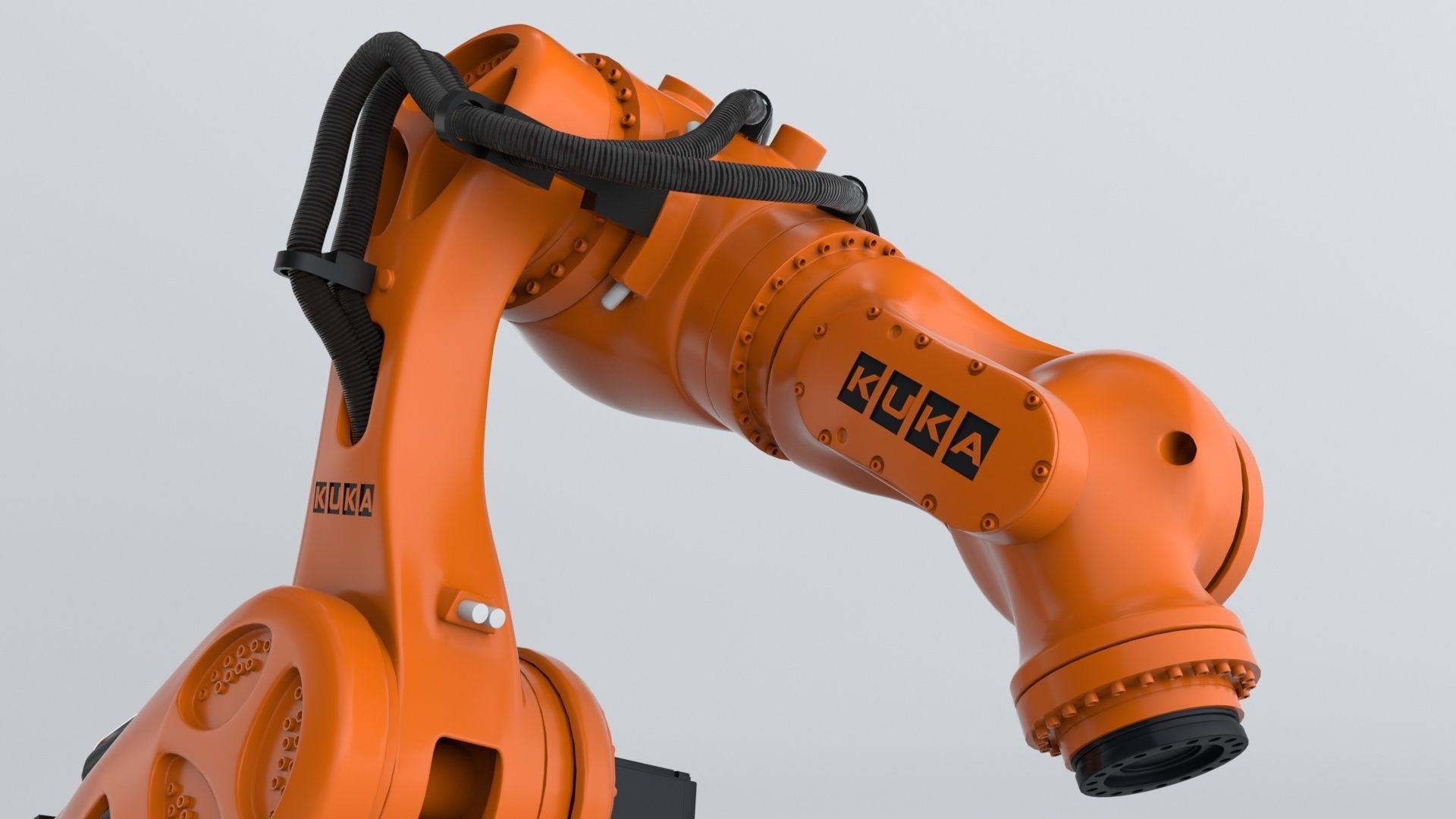 Robotic Arm Kuka Titan 1000 3D model animated rigged | CGTrader