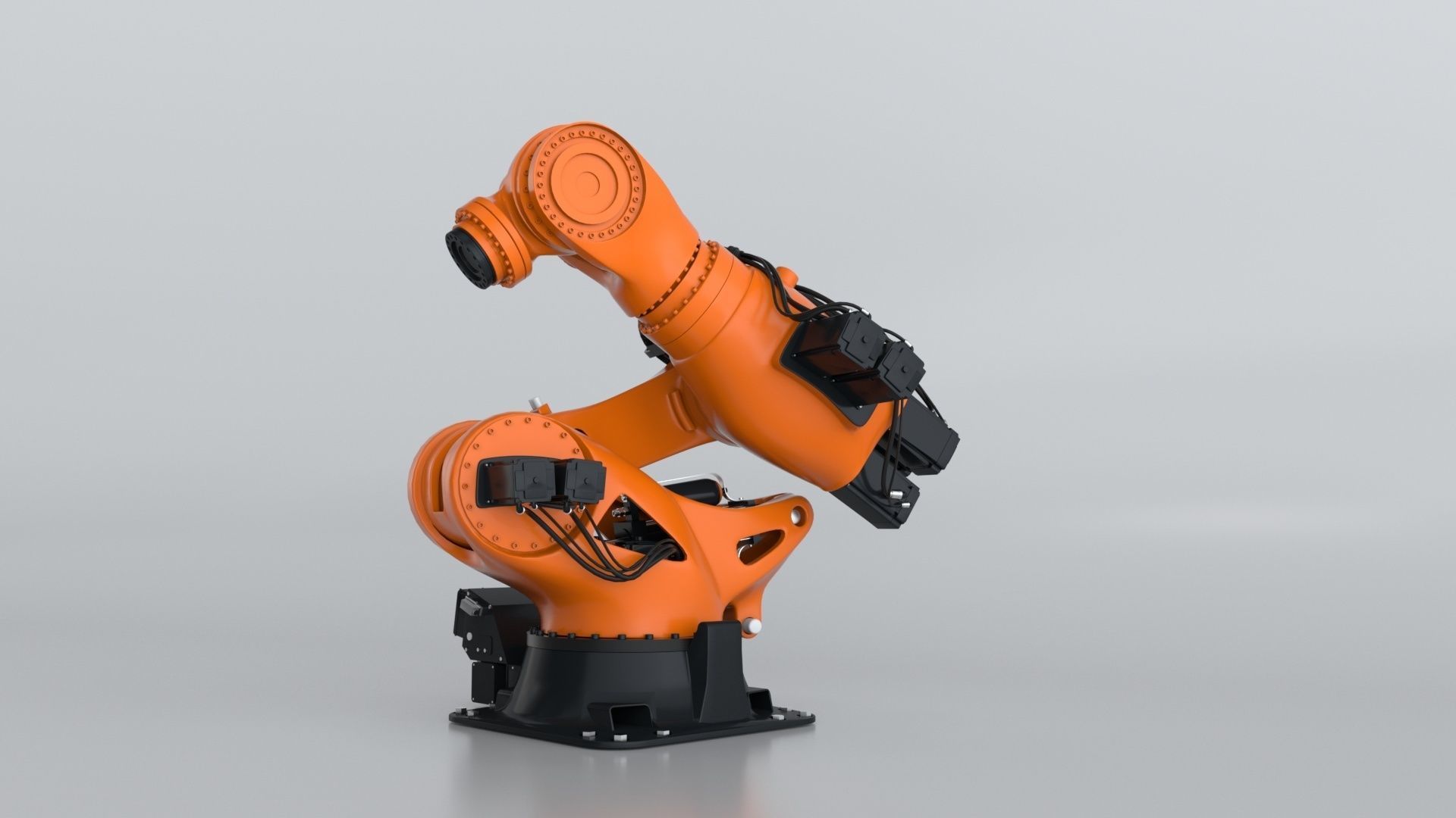 Robotic Arm Kuka Titan 1000 3D model animated rigged | CGTrader