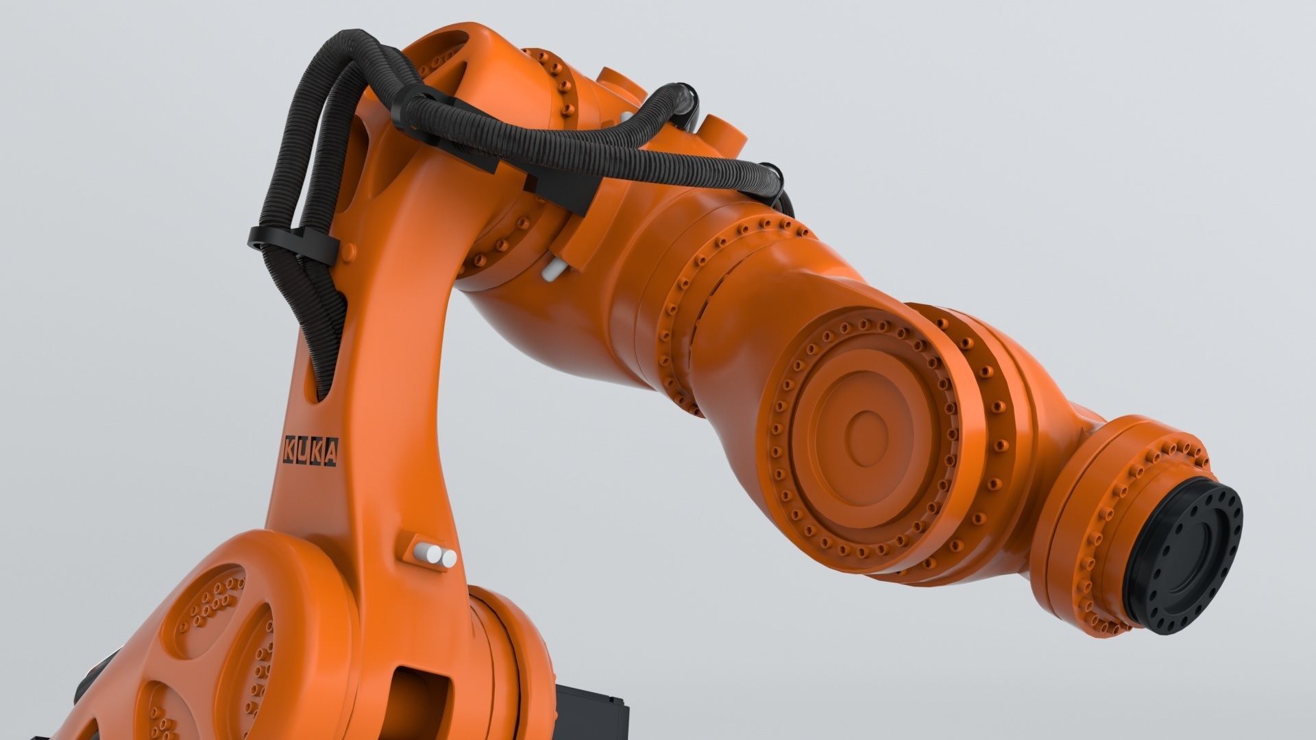 Robotic Arm Kuka Titan 1000 3D model animated rigged | CGTrader