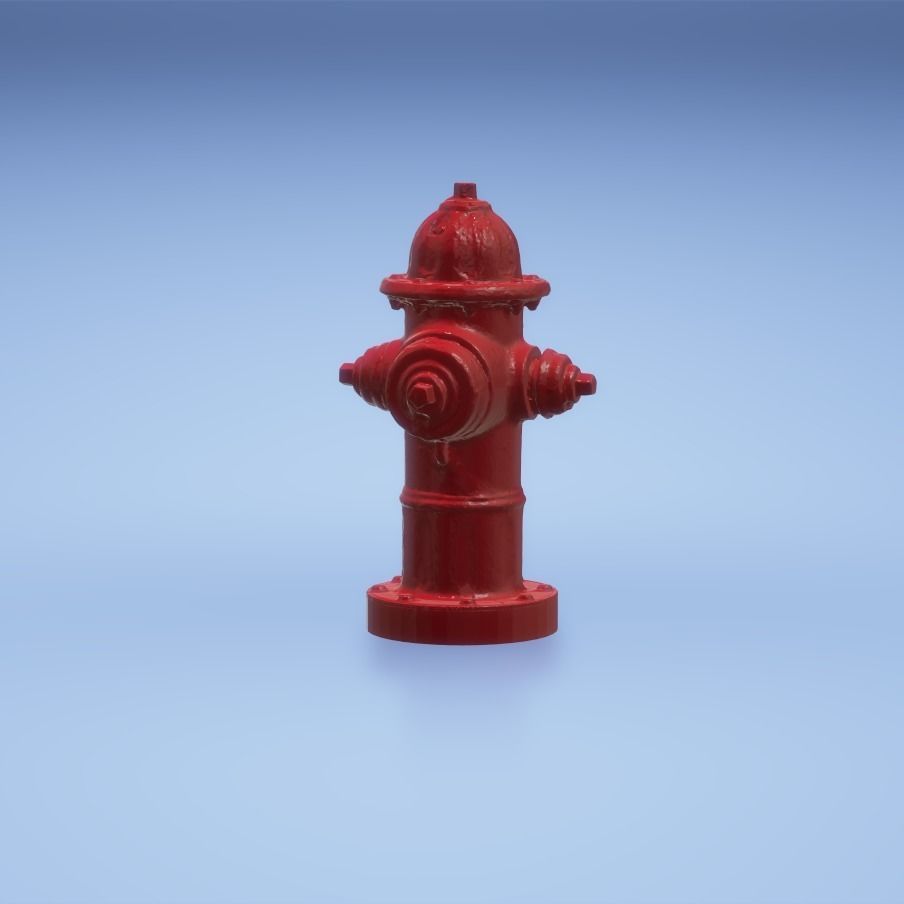 Fire Hydrant 1 12 Scale Miniature can be resized 3D model 3D printable ...