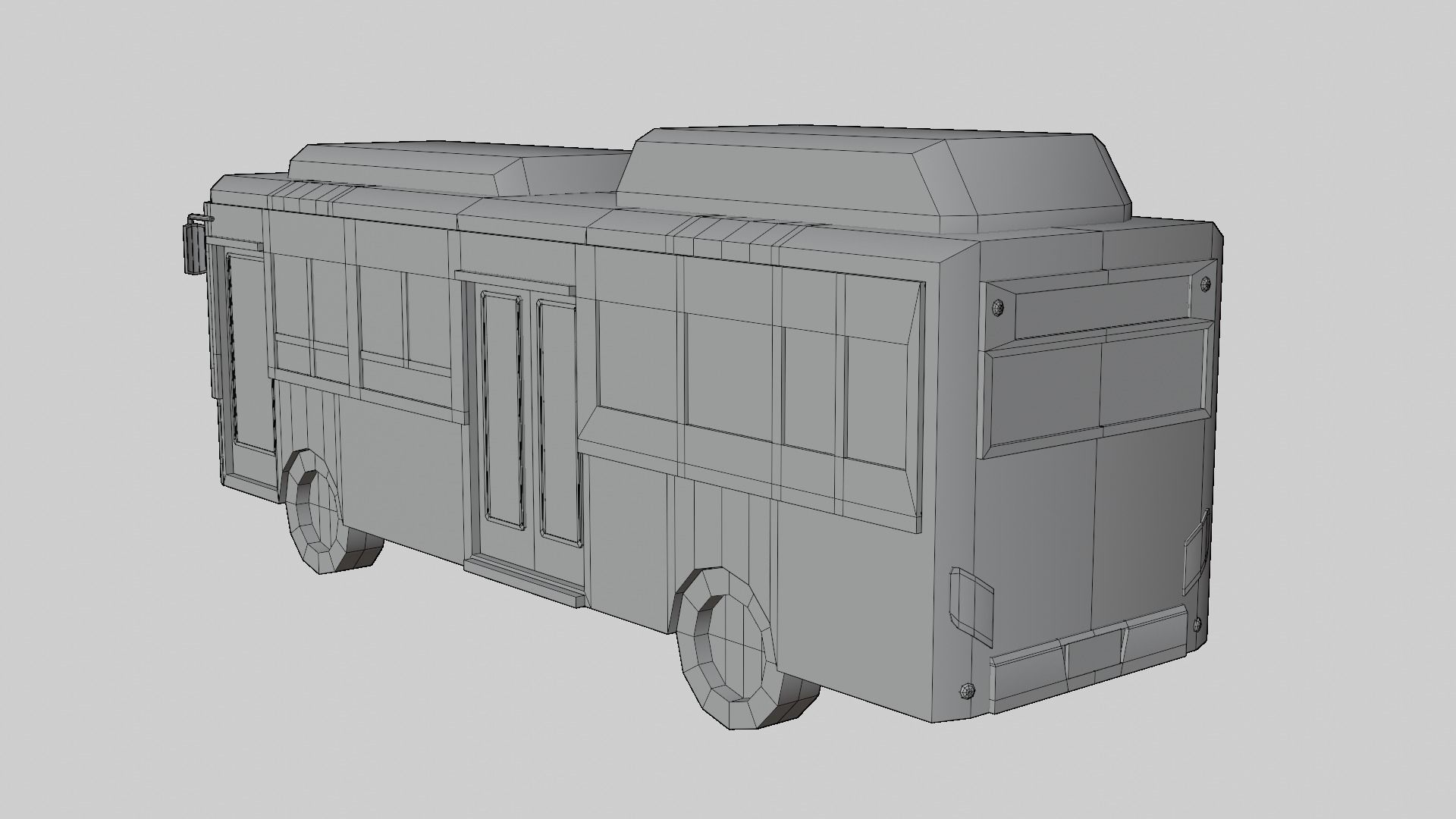 3D model NEX-MINEBUS Orange Thai bus Low poly VR / AR / low-poly | CGTrader
