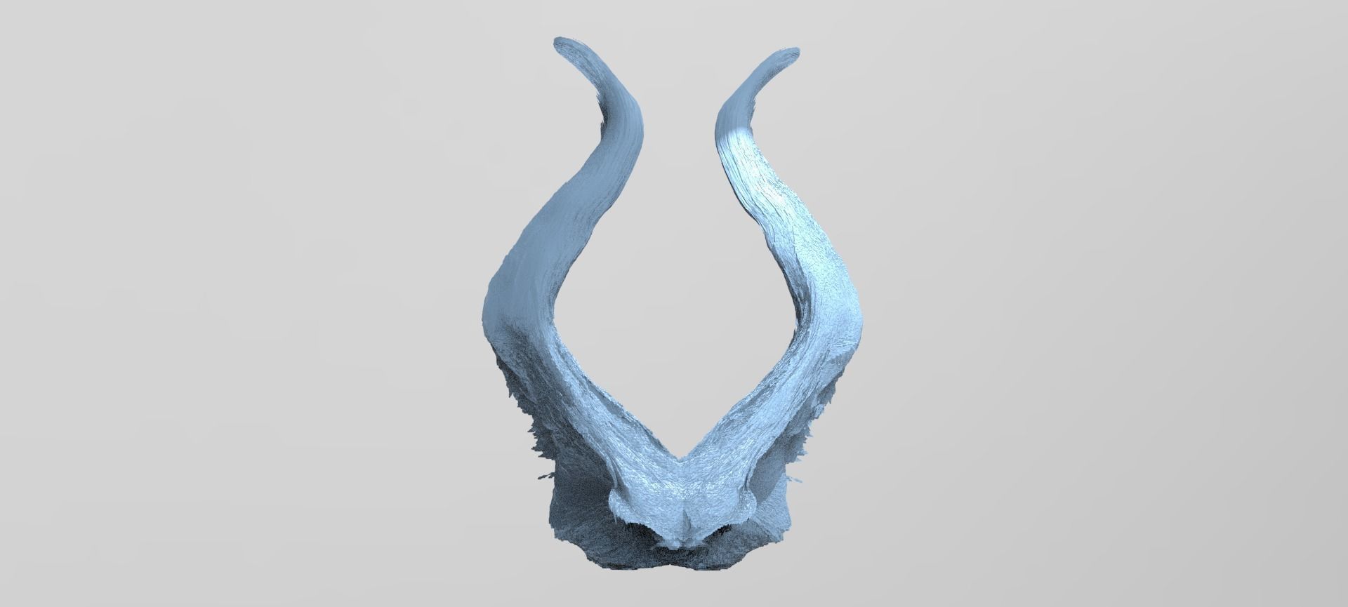 Asteroid moon Horn 3D model | CGTrader