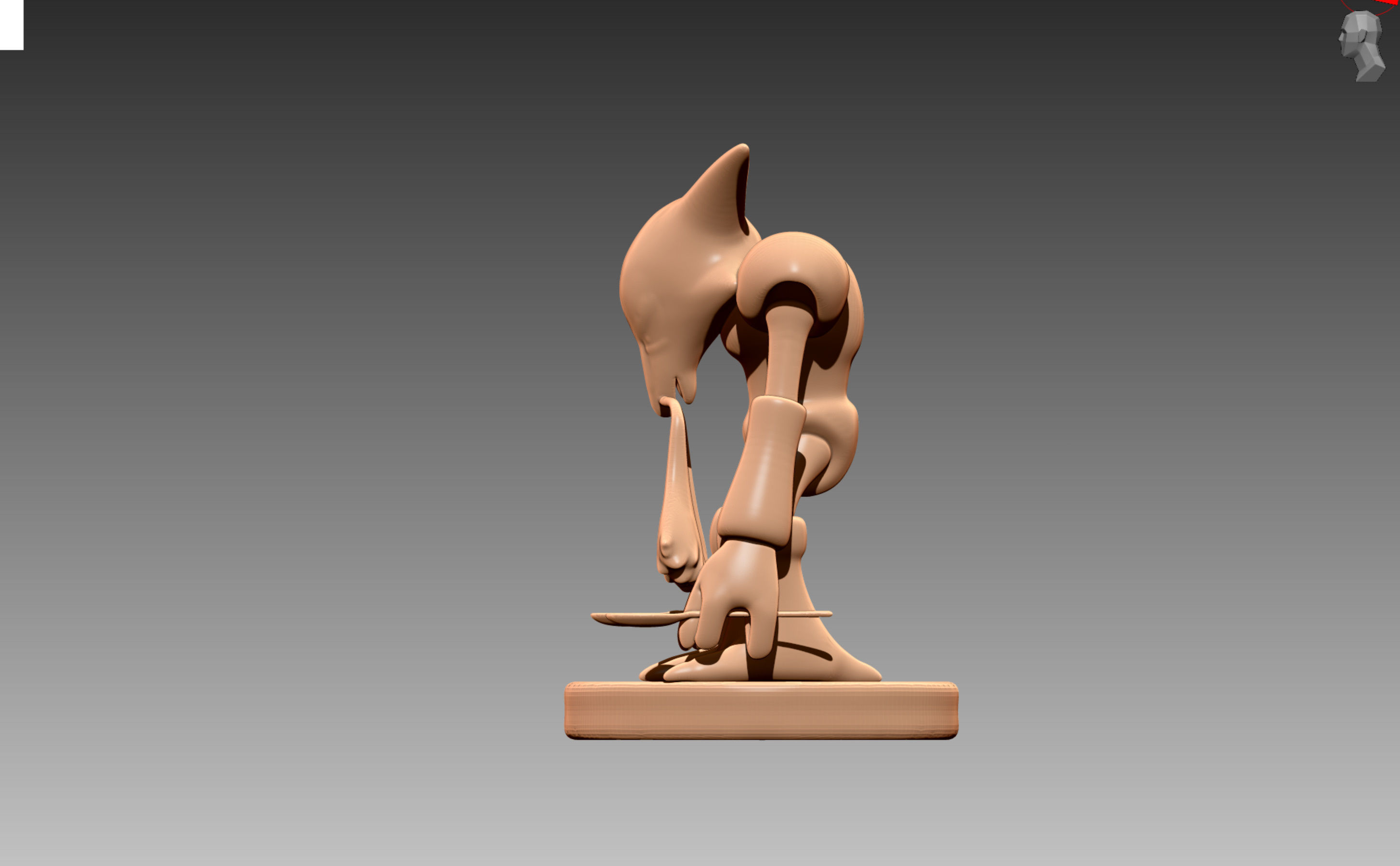Alakazam Pokemon OBJ STL 3D model 3D printable | CGTrader