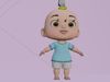 Baby Cocomelon Animated 3D model animated rigged | CGTrader