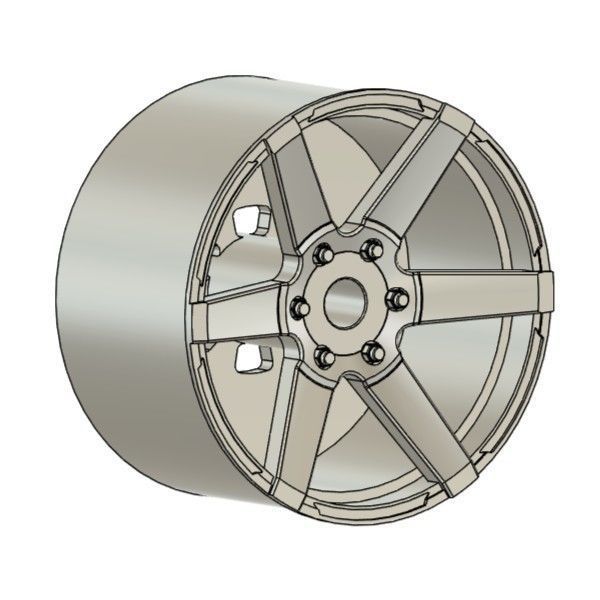 COSMIS INNERLINE S01 RIMS FOR DIECAST 64 SCALE 3D model 3D printable ...